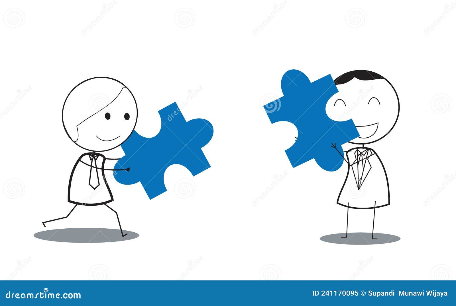 Stickman Cute Interactive Design Creative Stock Vector - Illustration ...