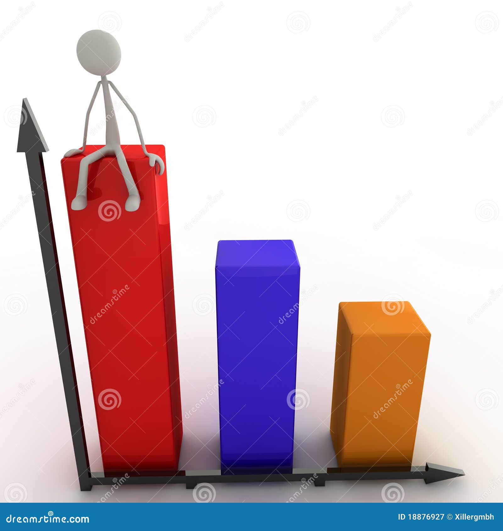 Stickman Diagram stock illustration. Illustration of info - 18876927