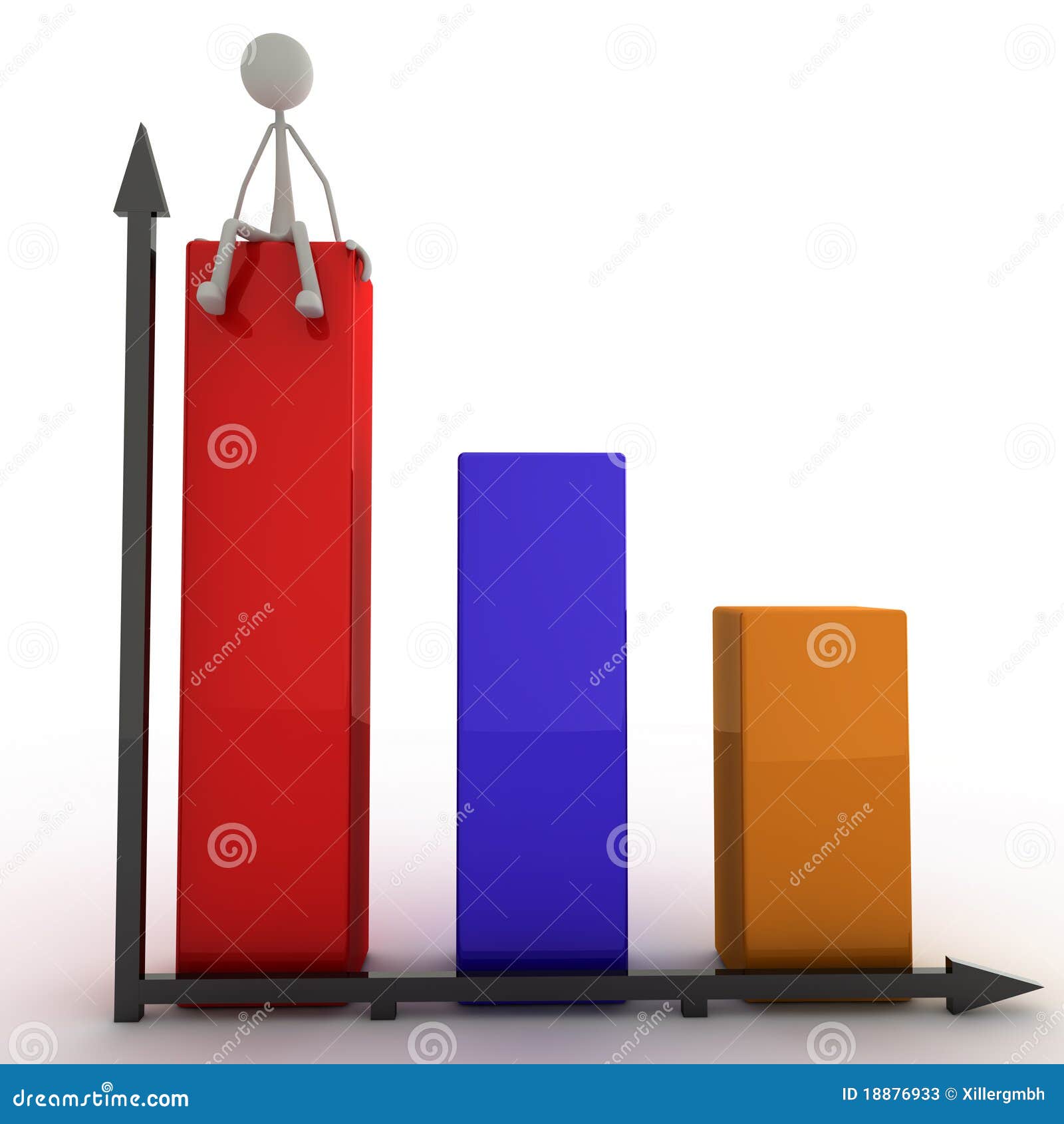 Stickman Diagram stock illustration. Illustration of business - 18876933
