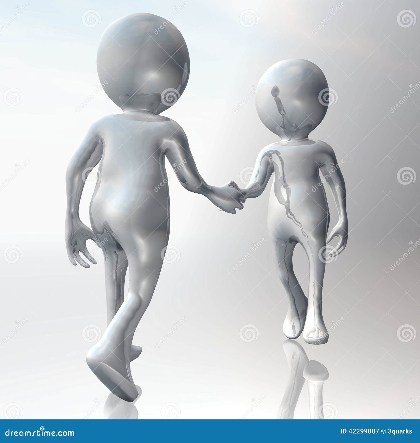 Stickman stock illustration. Illustration of partnership - 42299007