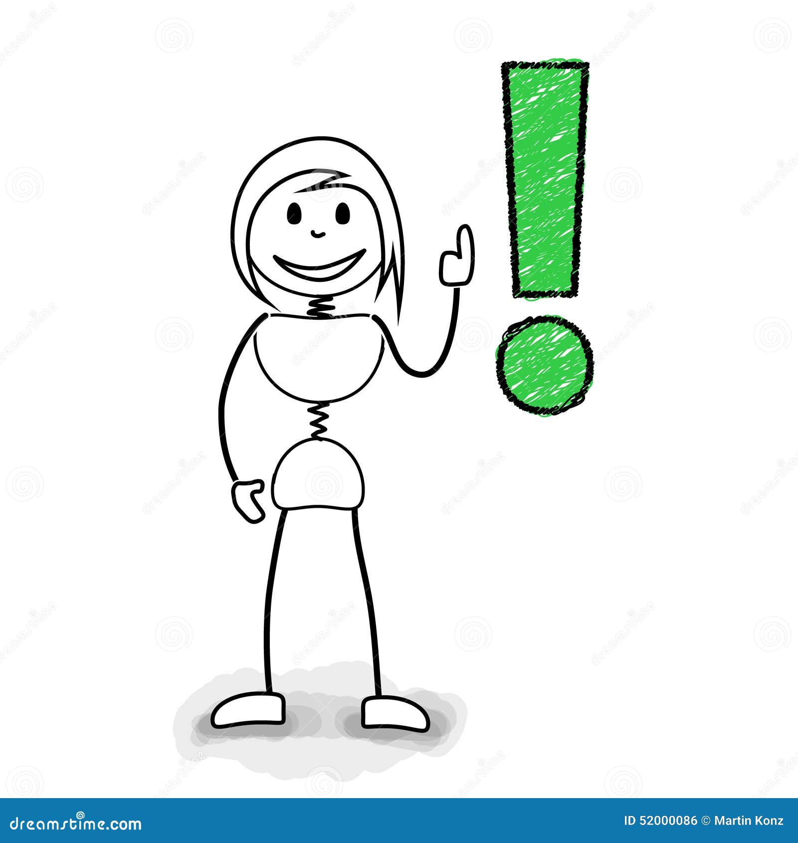 Stickman With A Stop Sign Royalty-Free Stock Photography ...