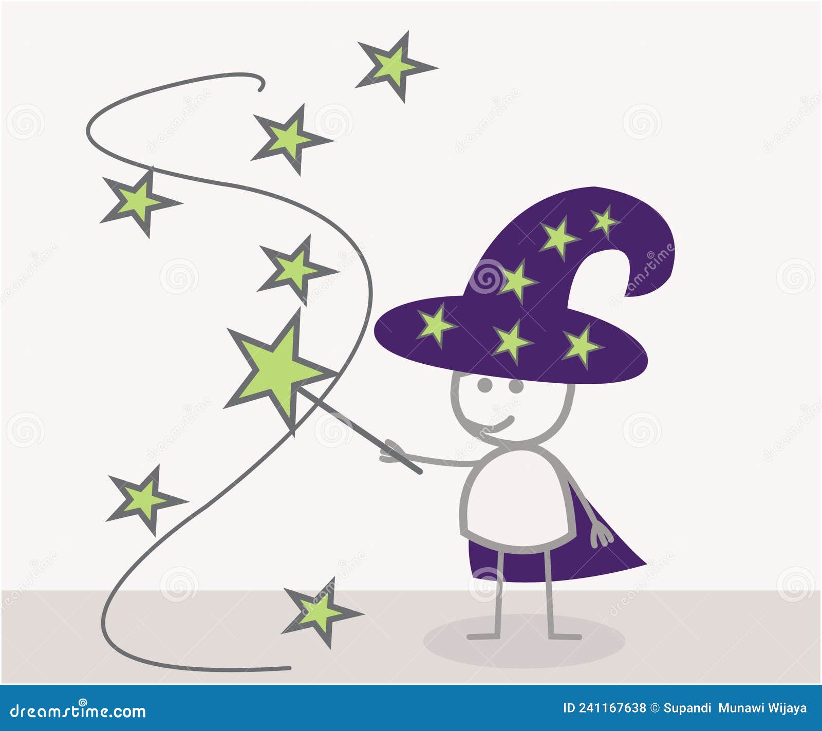 Stickman Illustration Cute Profession Creative Stock Vector ...