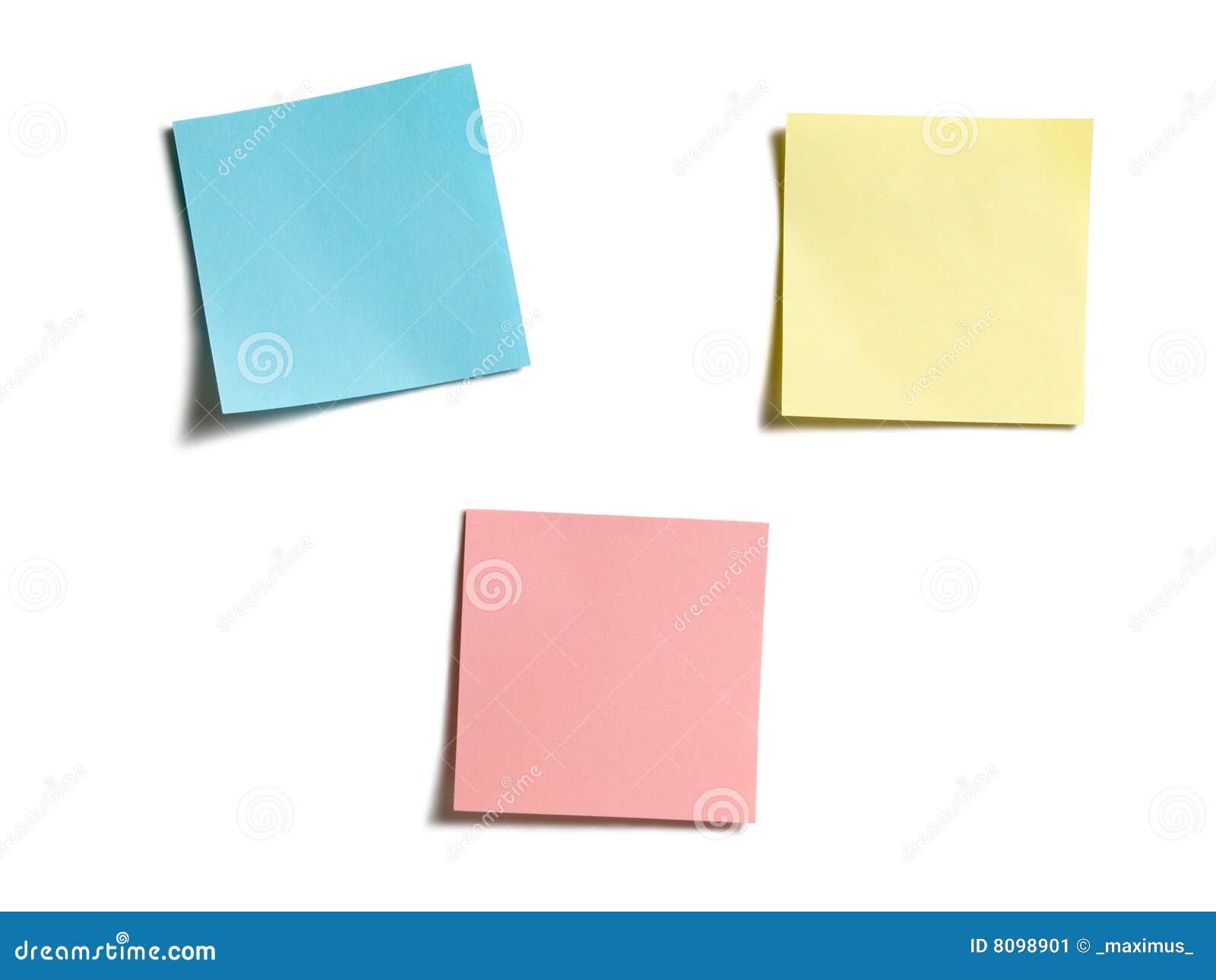 Sticknote stock image. Image of message, office, colored - 8098901