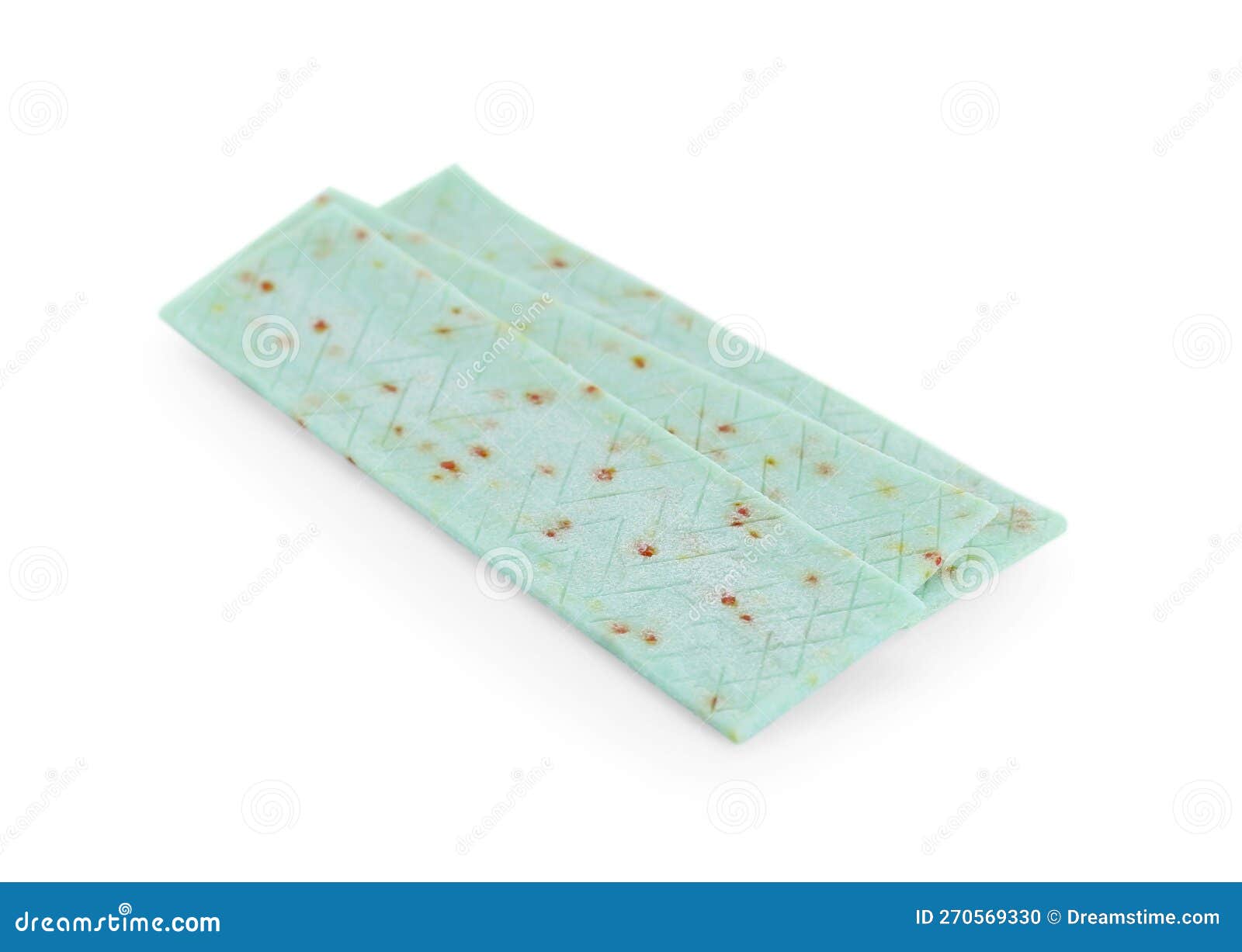 Sticks of Tasty Chewing Gum Isolated on White Stock Photo - Image of ...