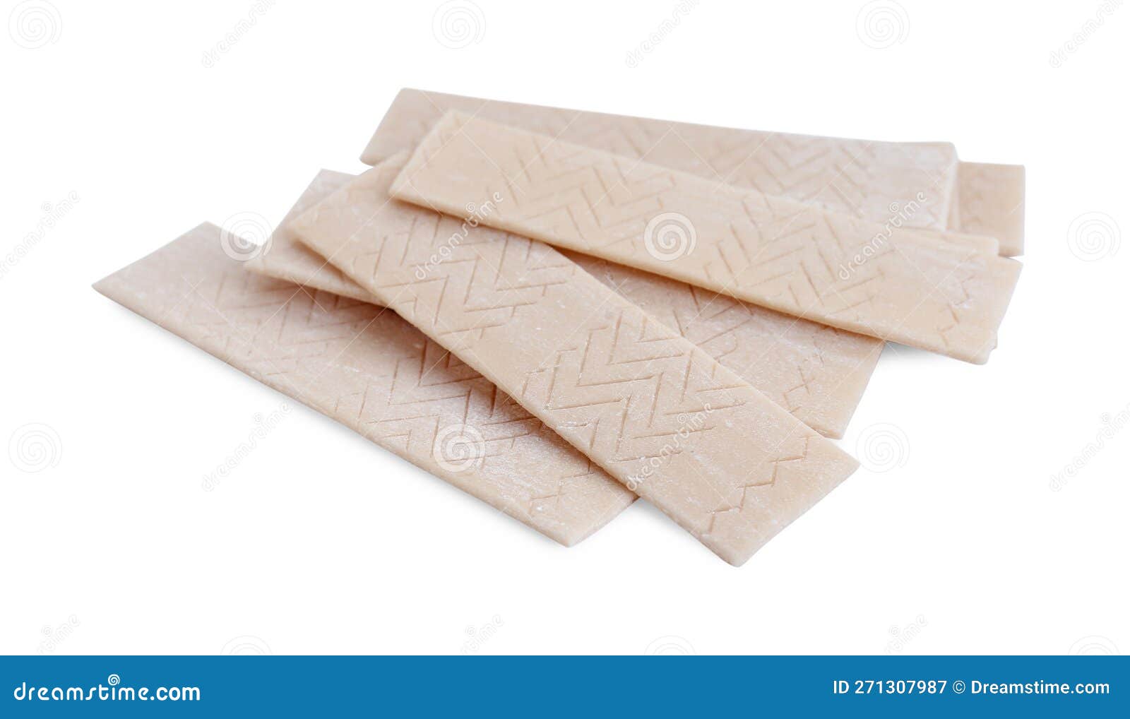 Sticks of Tasty Chewing Gum Isolated on White Stock Image - Image of ...