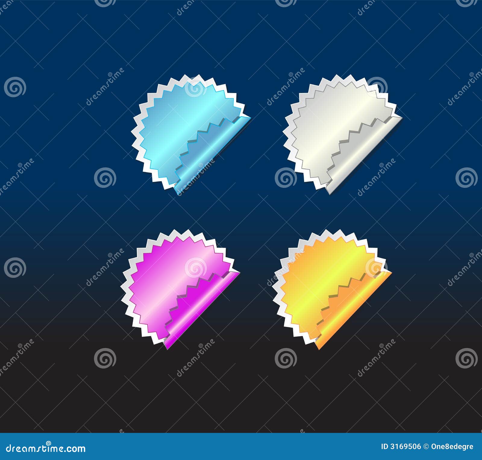 Sticky circles stock illustration. Illustration of information - 3169506