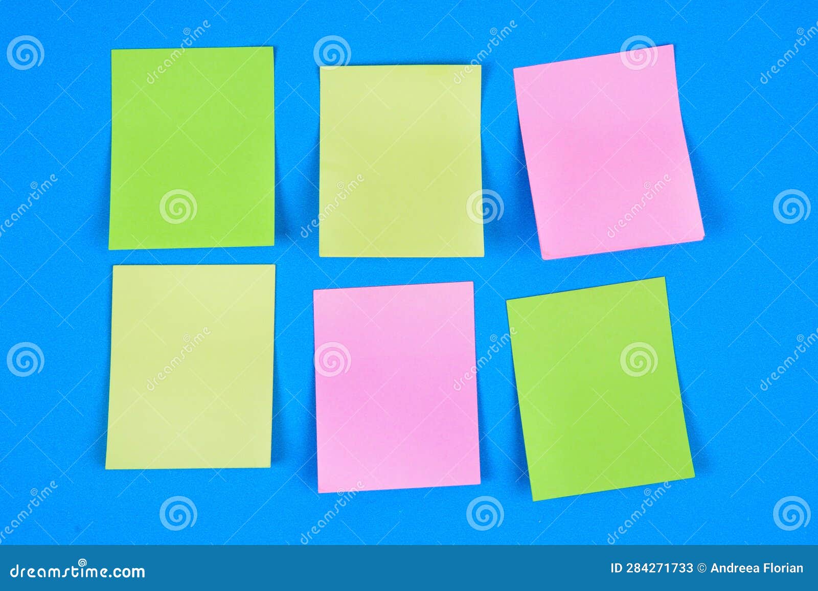 Sticky Colored Notes. Post Note Paper Stock Image - Image of paper ...