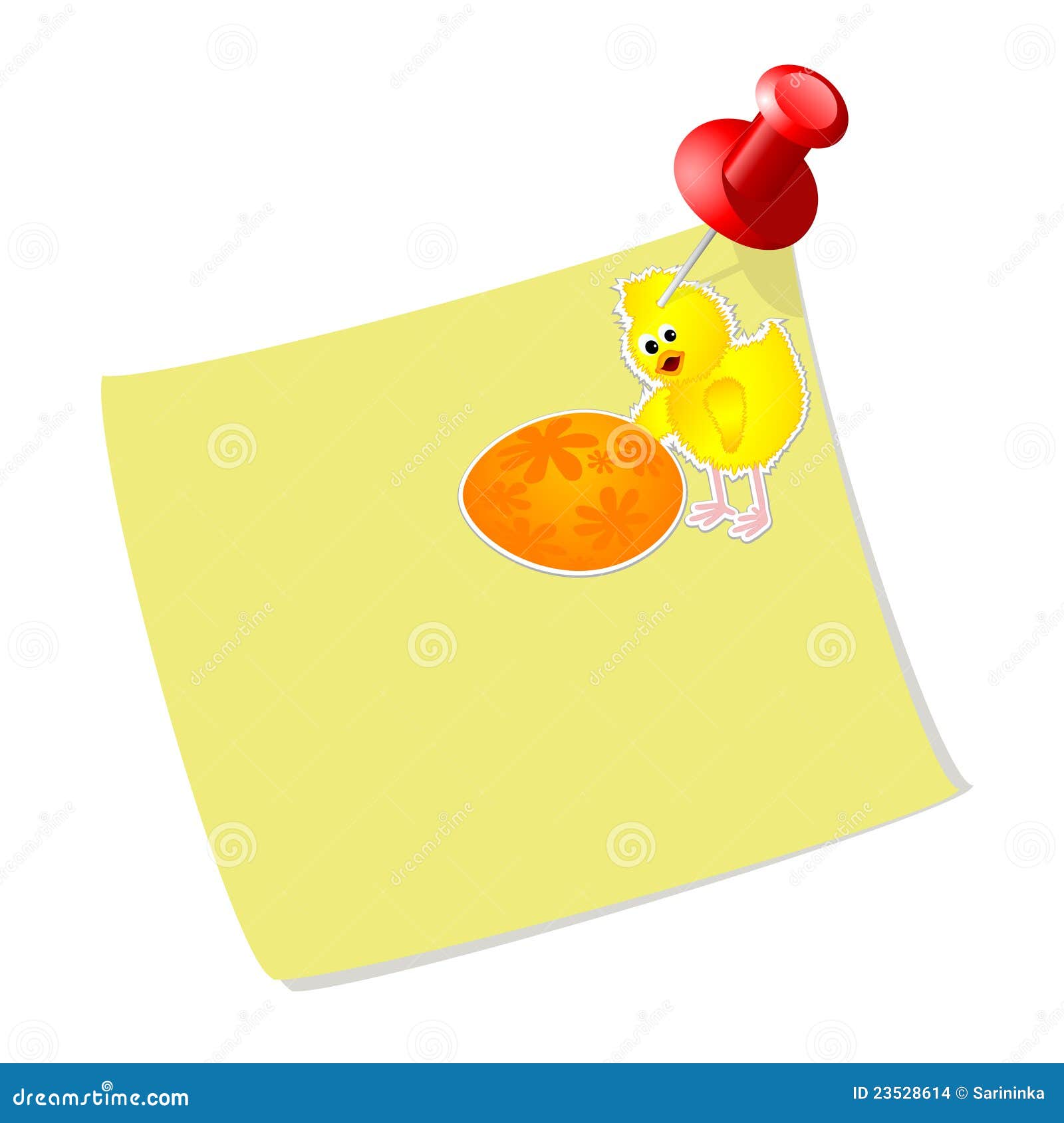 Sticky label stock vector. Illustration of banner, colorful - 23528614
