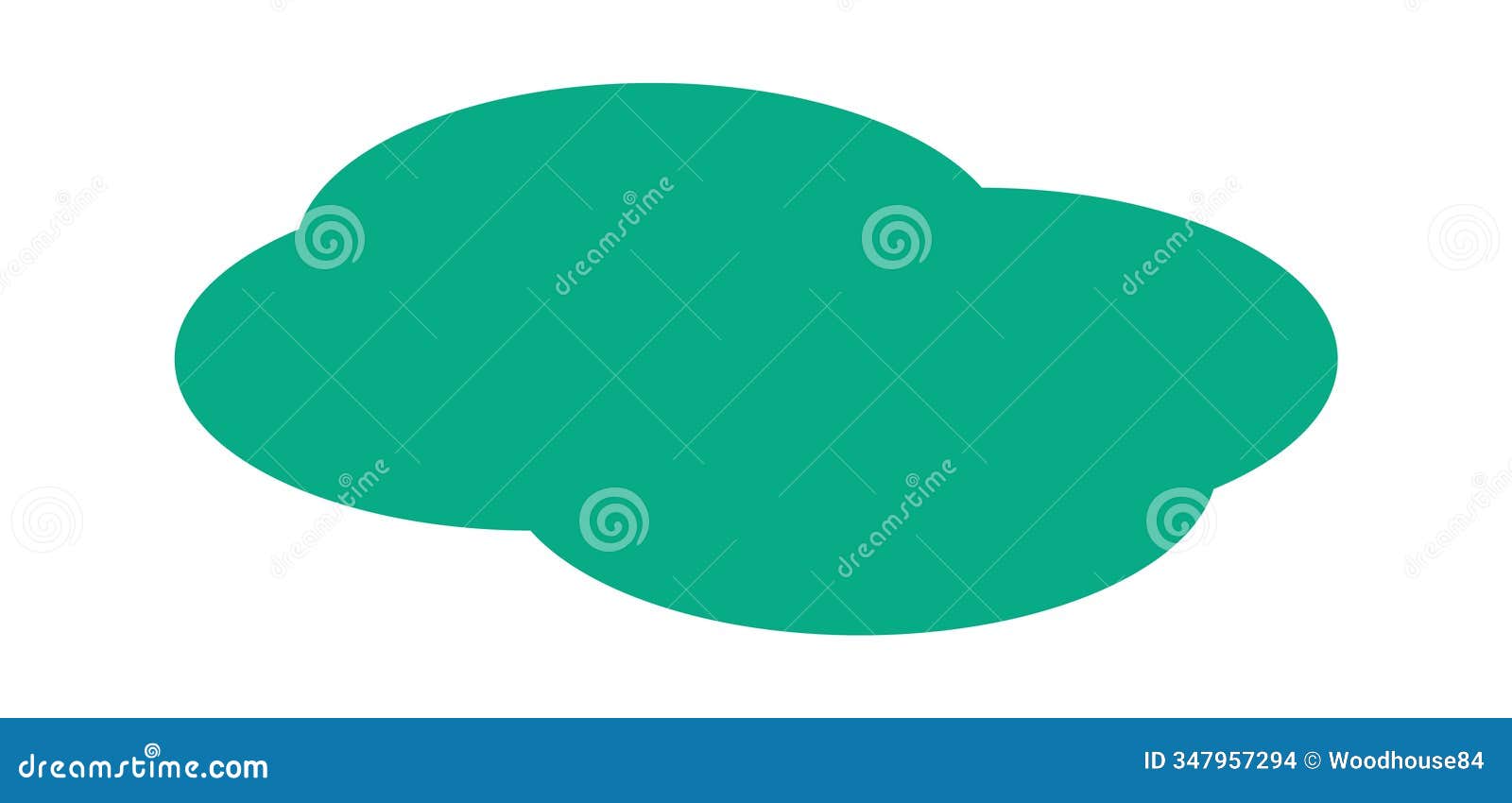 Sticky Label Cloudy Shape Design Stock Illustration - Illustration of ...