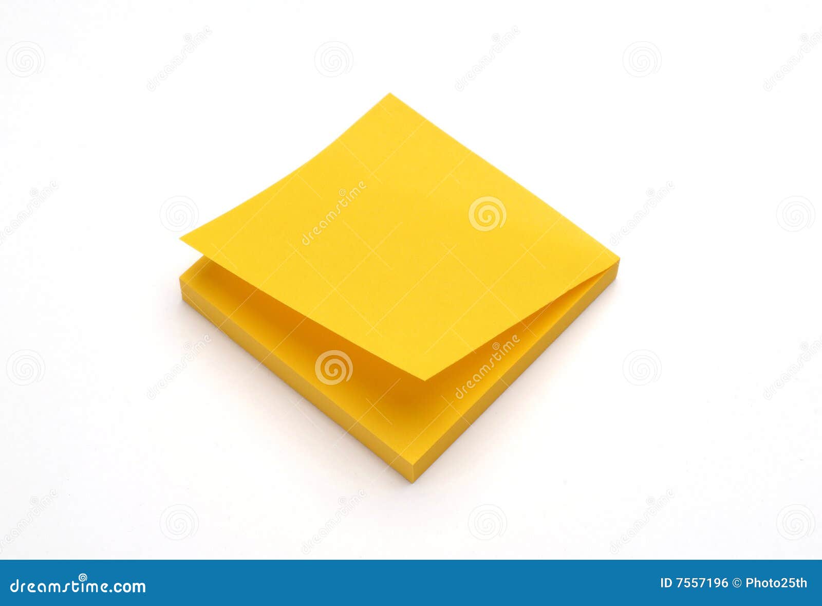 Sticky note stock photo. Image of remember, write, note - 7557196
