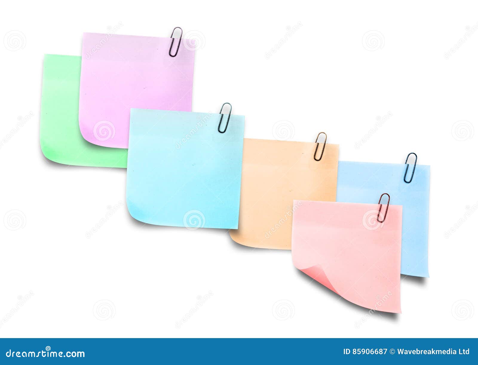 Sticky Note Against Neutral White Background Stock Illustrations – 13 ...