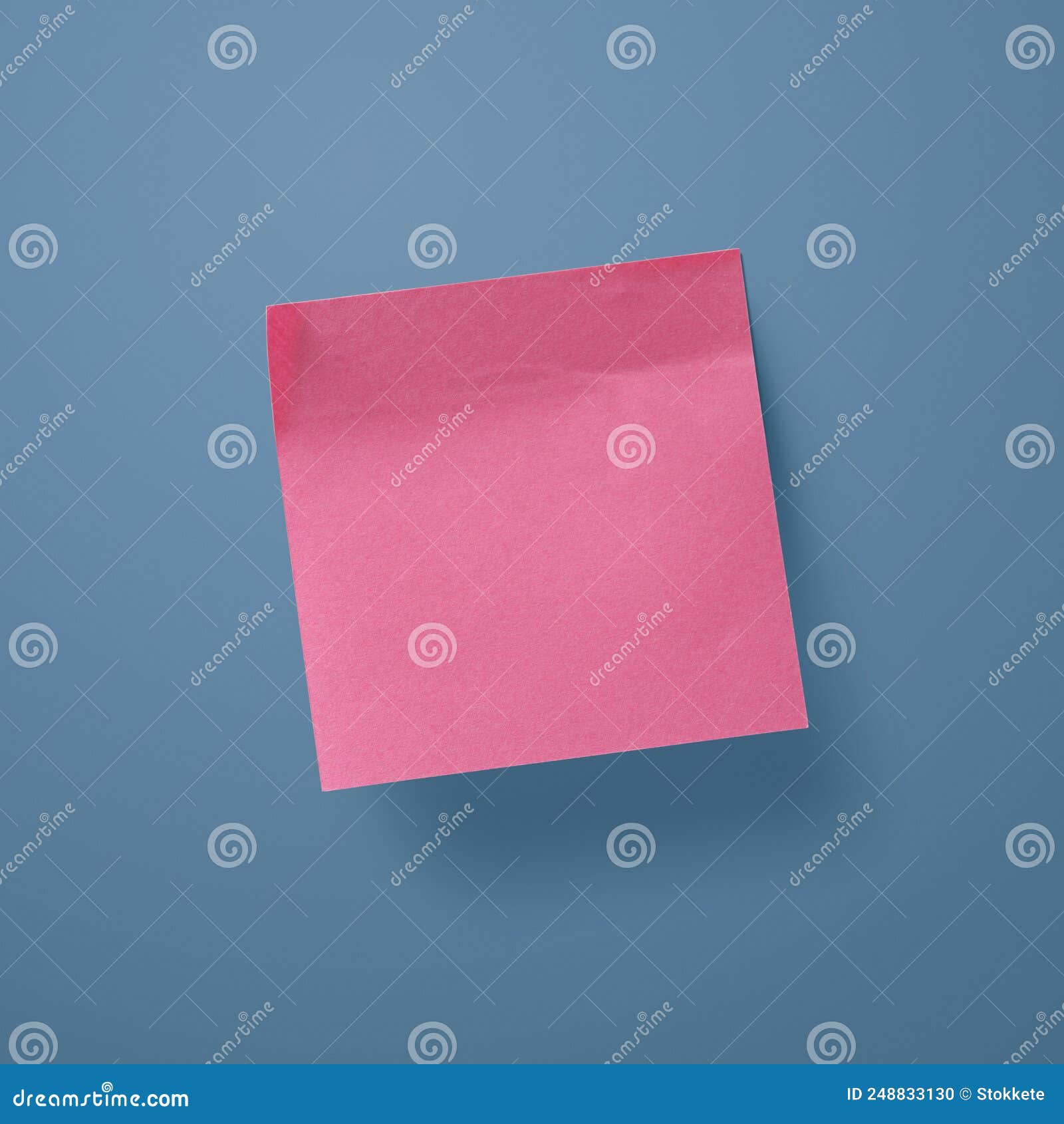 Sticky Note Hanging on a Wall Stock Photo - Image of board, remember ...