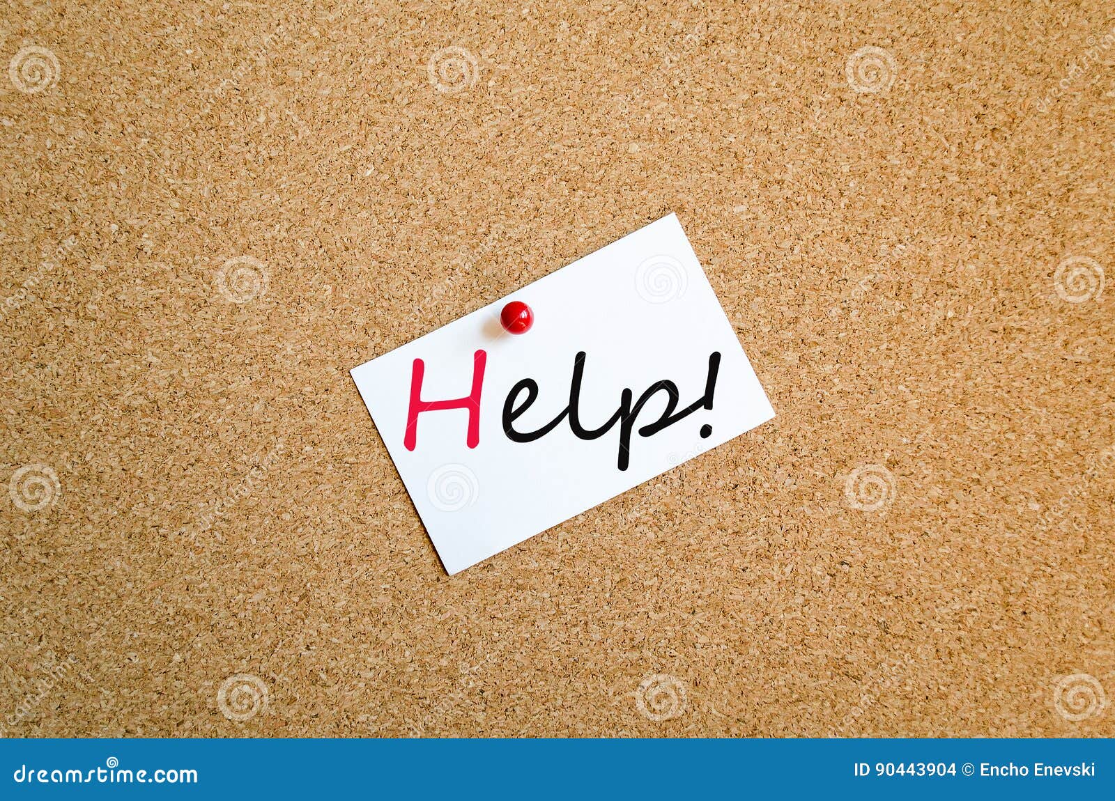 Sticky Note Help Concept stock photo. Image of help, green - 90443904