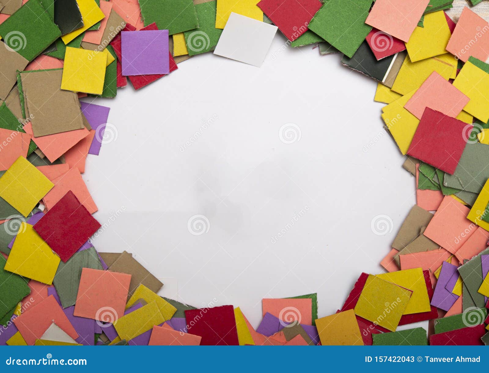 Sticky Note Paper Collage Style Banner with Copy Space Stock Image ...
