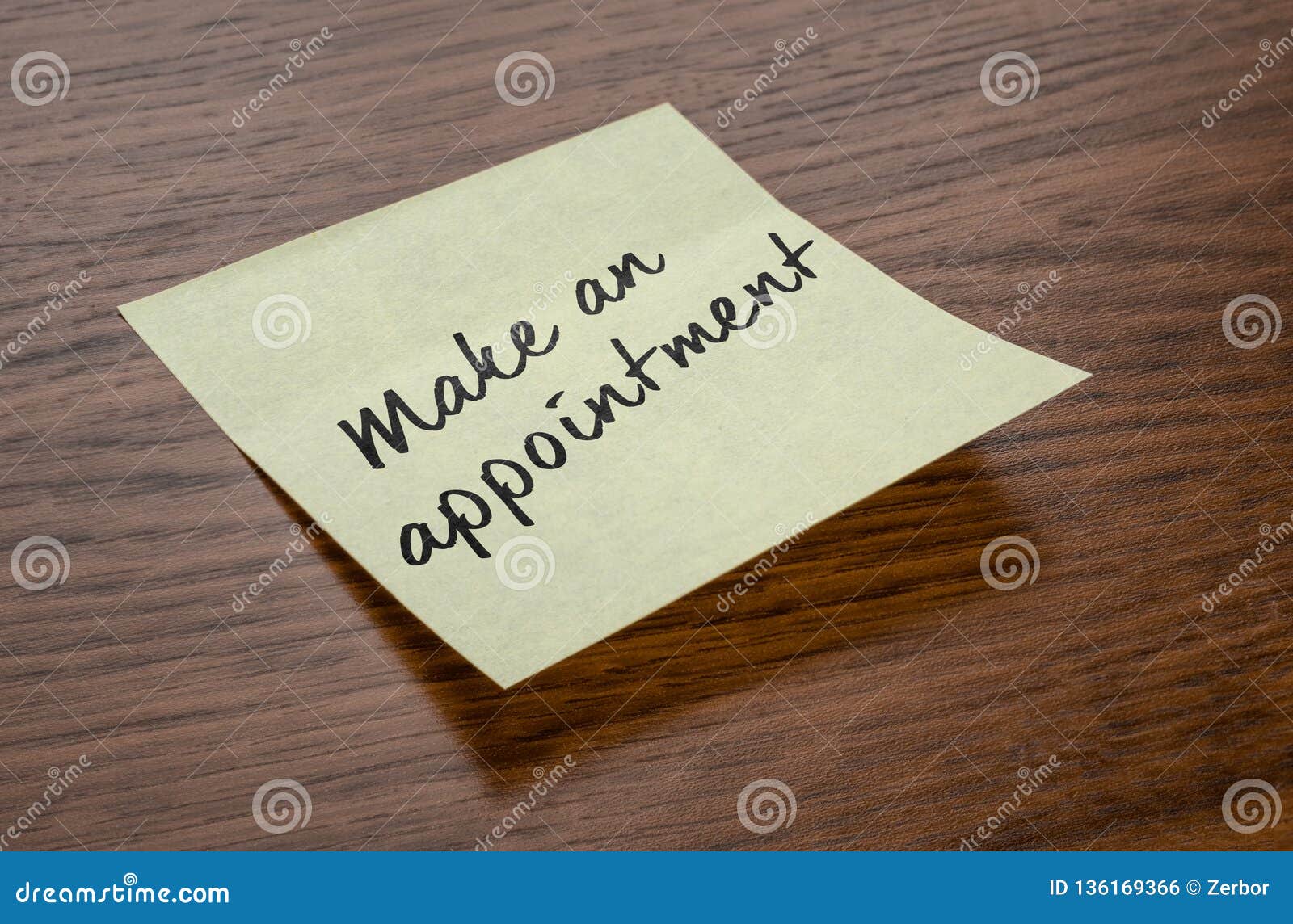 Sticky Note with the Text Make an Appointment Stock Photo - Image of ... Sticky Note with the Text Make an Appointment Stock Photo - Image of ...
