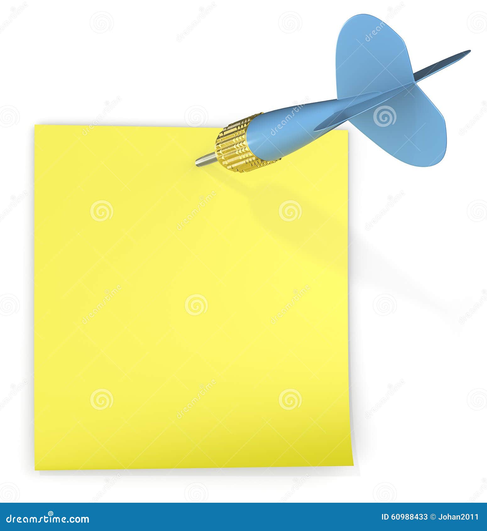 Sticky Note. stock illustration. Illustration of copy - 60988433