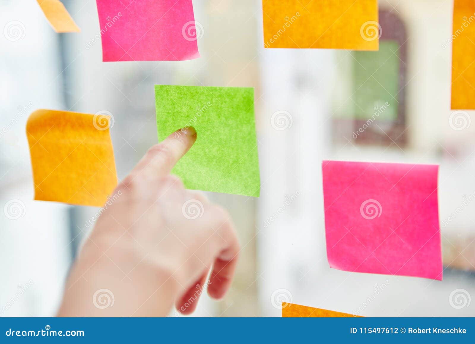 Sticky Notes Helping in Decision Making Stock Photo - Image of workshop ... Sticky Notes Helping in Decision Making Stock Photo - Image of workshop ...
