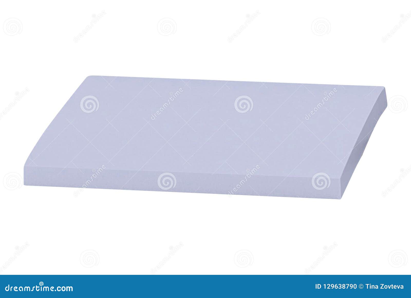 Sticky notes isolated stock photo. Image of paper, empty - 129638790
