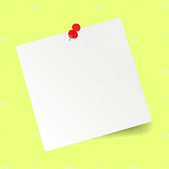 Sticky Notes Logo on a White Background Stock Illustration ...