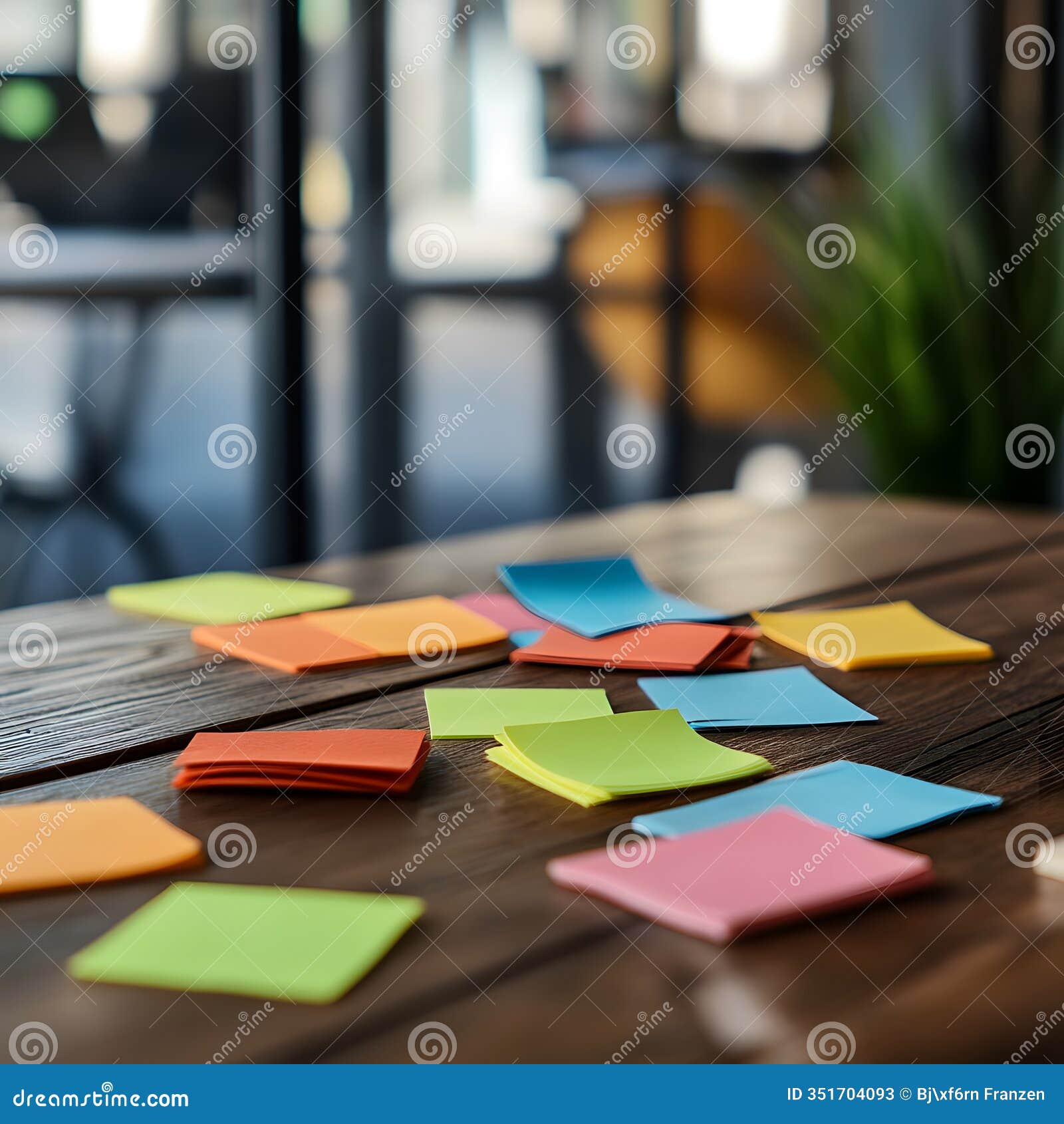 Sticky Notes Office Work Post-its Planning Supplies Stock Illustration ... Sticky Notes Office Work Post-its Planning Supplies Stock Illustration ...