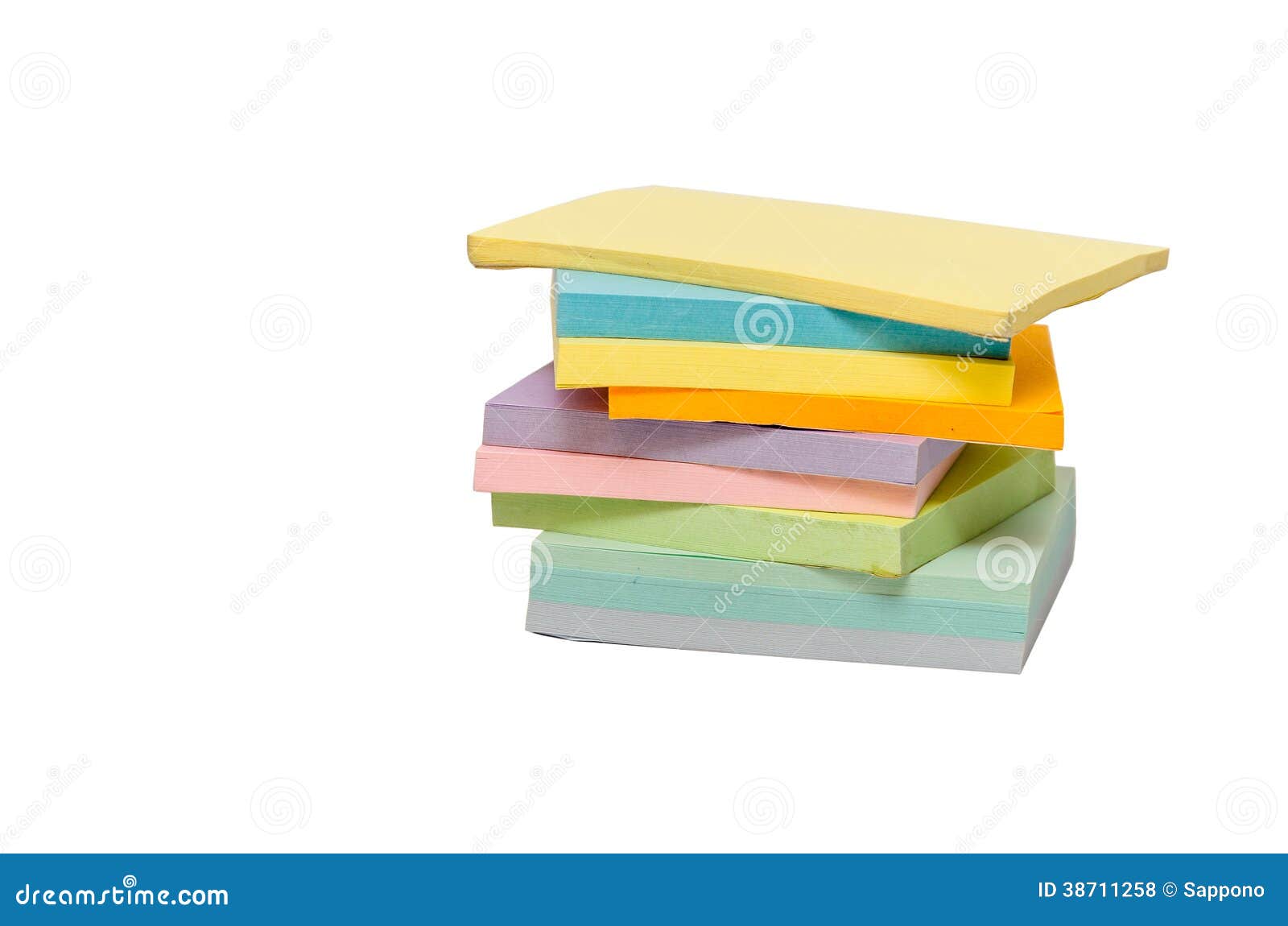 Sticky notes stock photo. Image of office, color, paper - 38711258