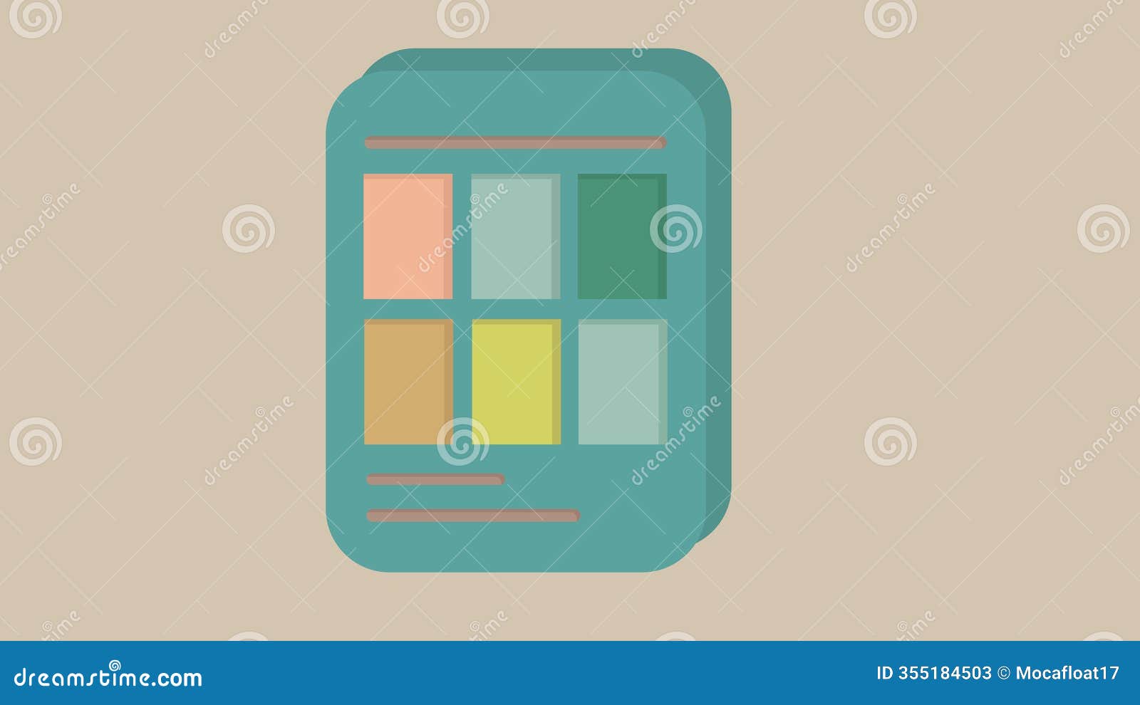 Sticky Notes are Used To Remember Important Things Stock Illustration ...