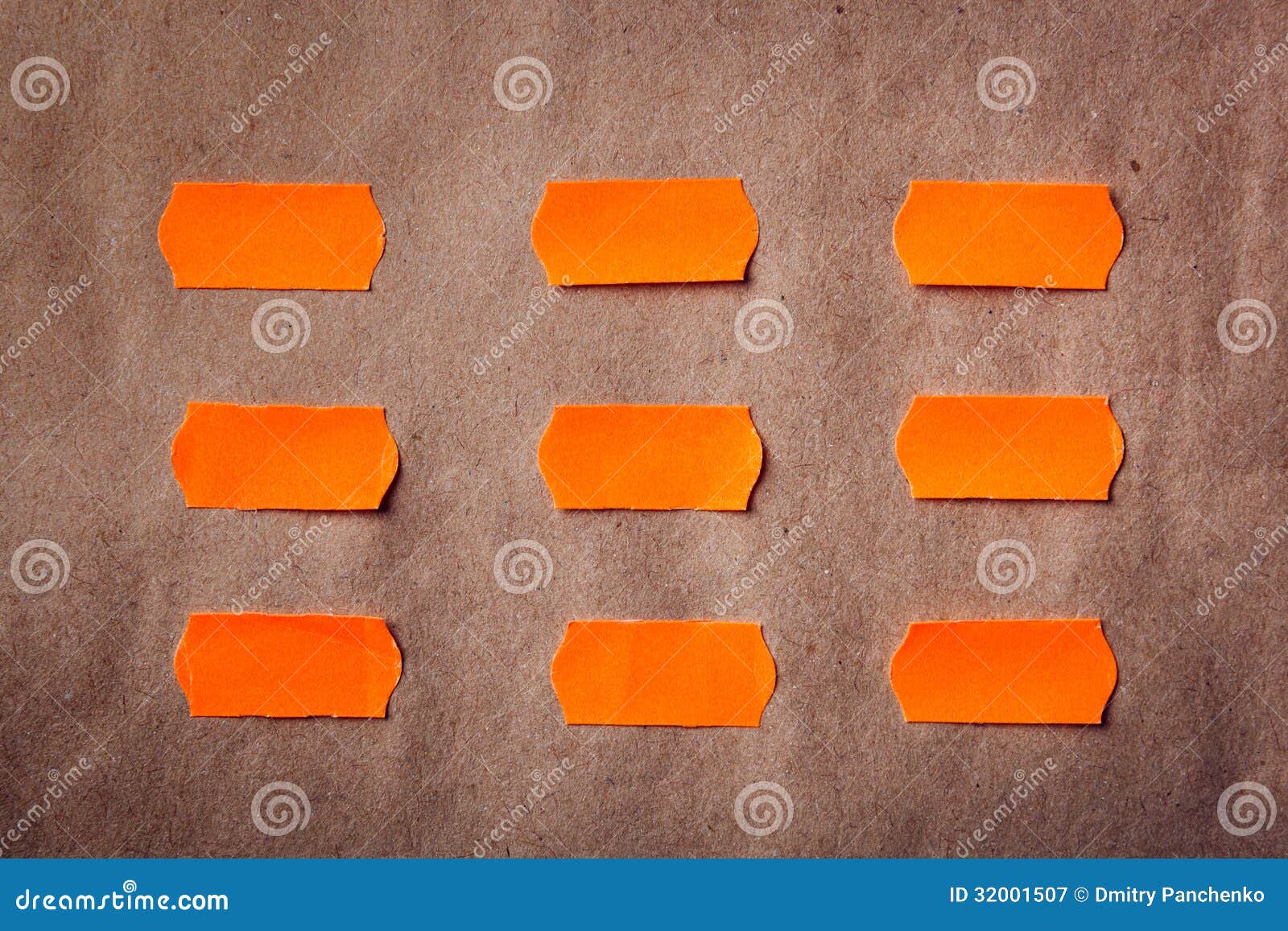 Sticky orange notes stock image. Image of memorandum - 32001507