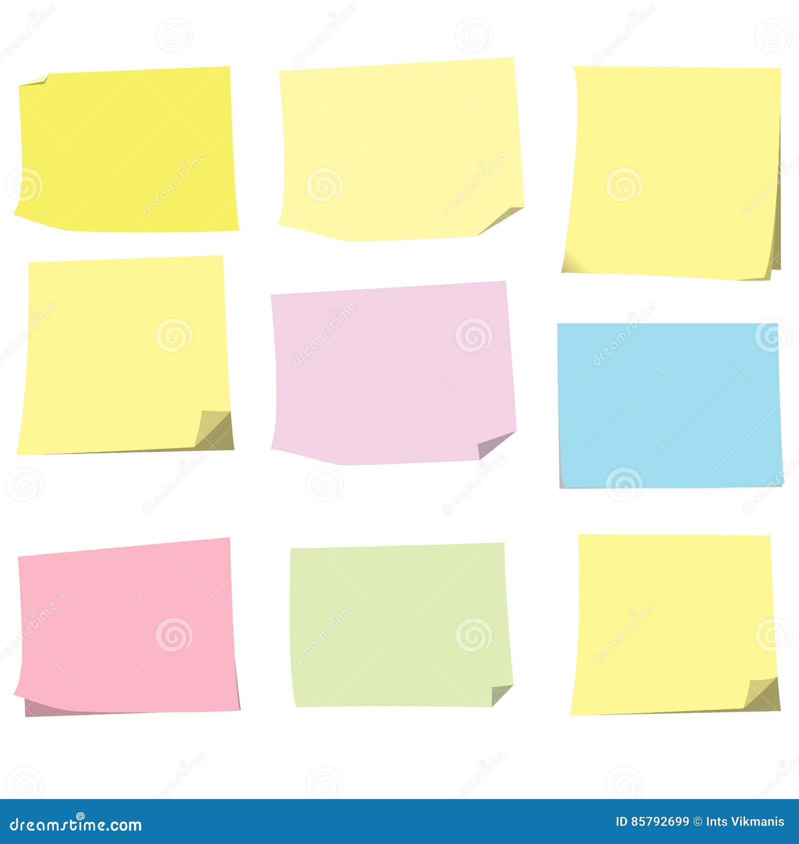 A Sticky Paper Lint Roller Isolated On White Background. Vector Cartoon ...