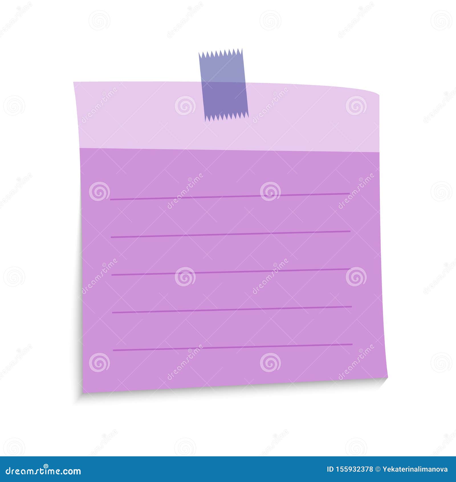 Web stock vector. Illustration of sheet, paper, remind - 155932378