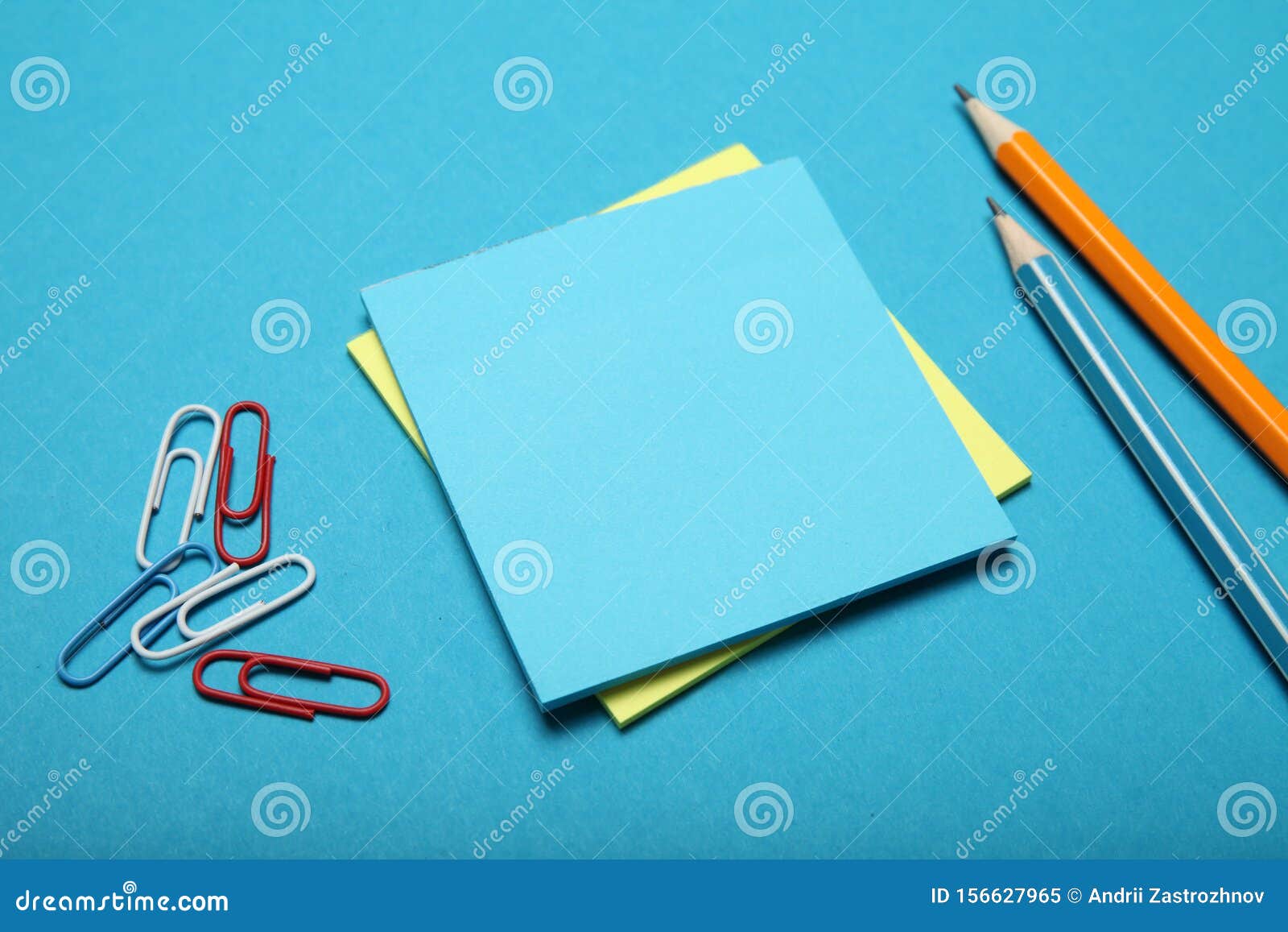 Sticky Post Paper Sheet, Advertising Memo Note Stock Image - Image of ...