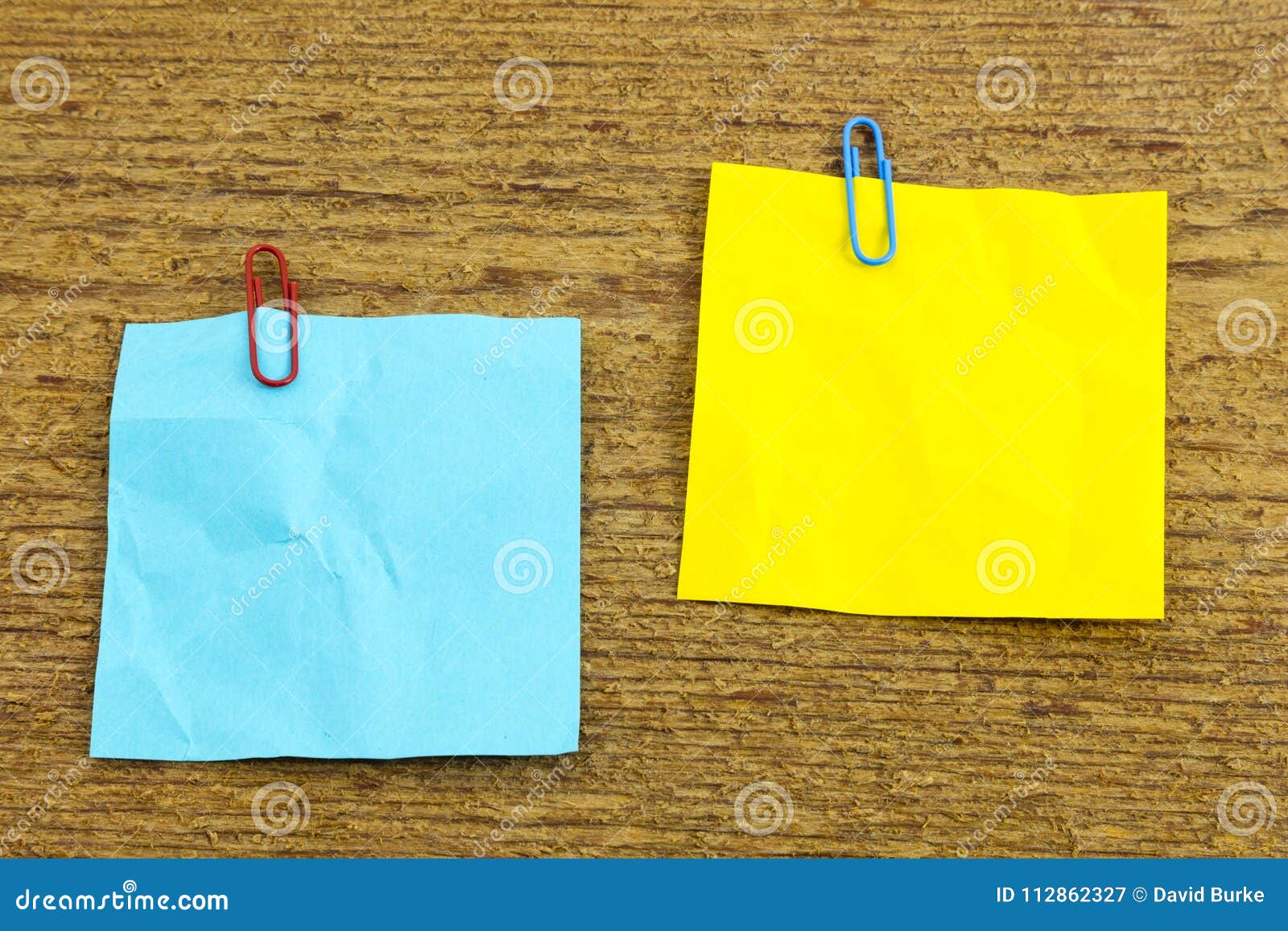 Paper Clips Note Reminder Sticky Stock Image - Image of note, clips ...