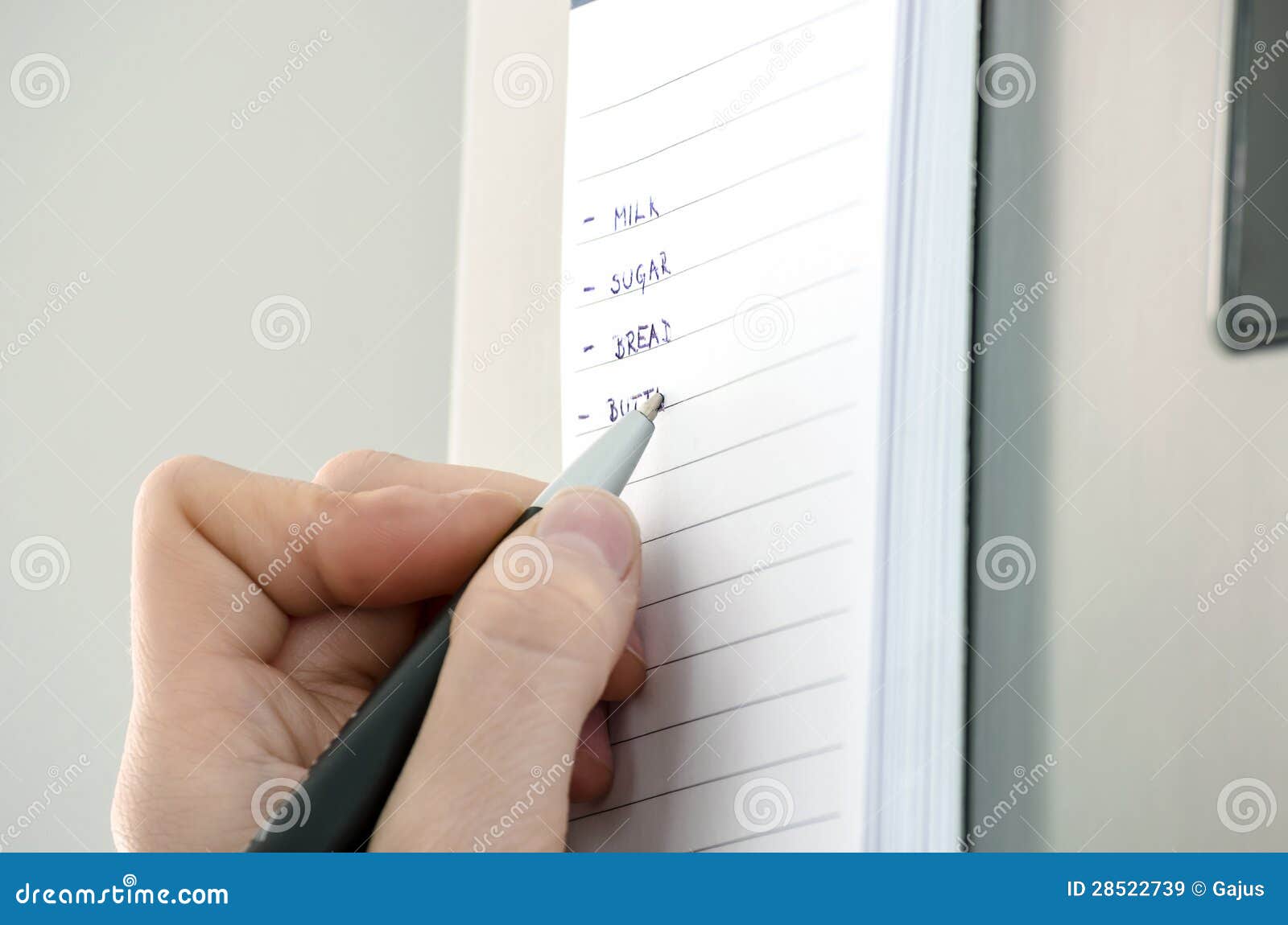 NOTE ON THE REFRIGERATOR I Stock Image | CartoonDealer.com #2422285