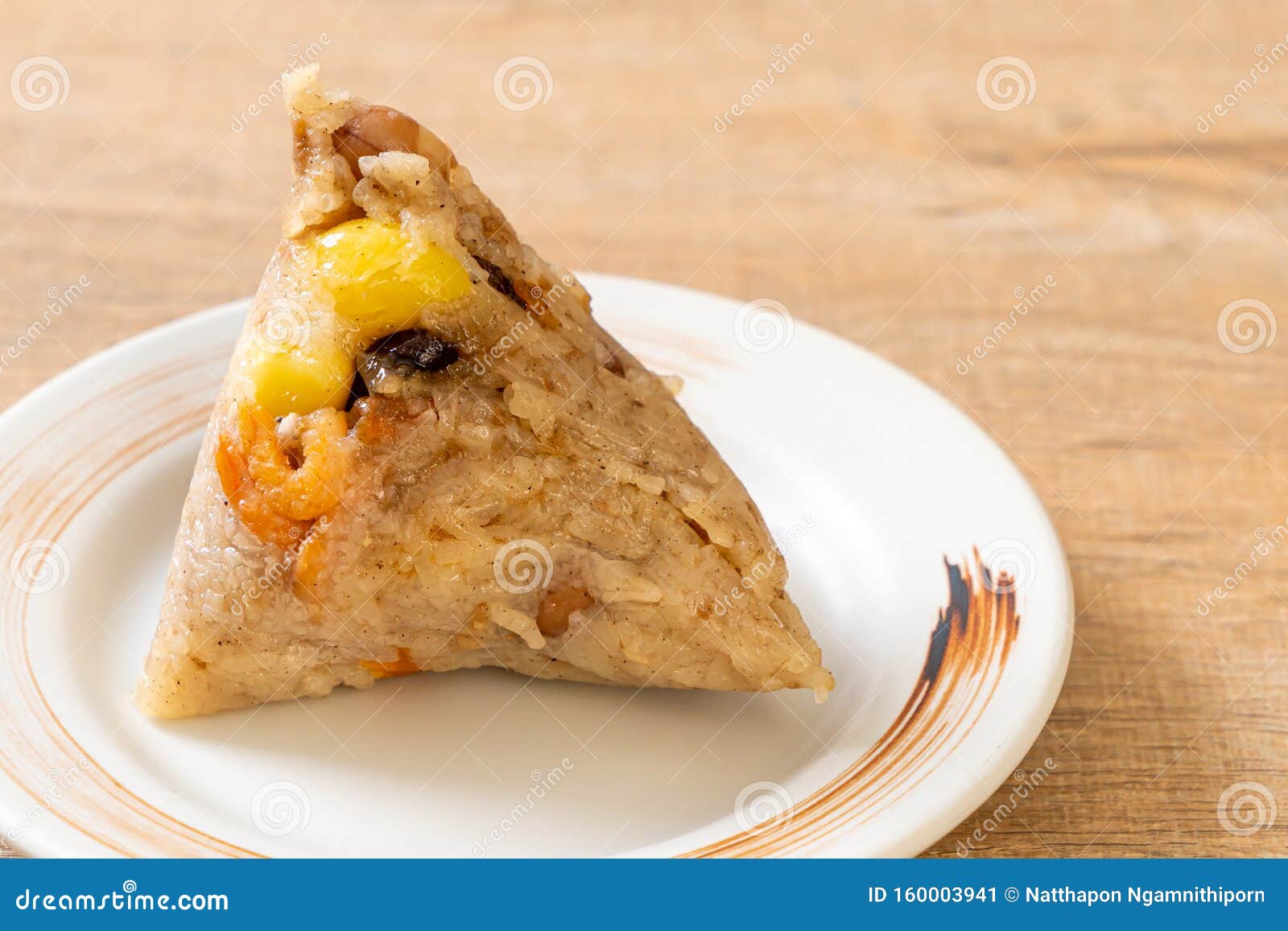 Sticky rice dumpling stock image. Image of chinese, cantonese - 160003941