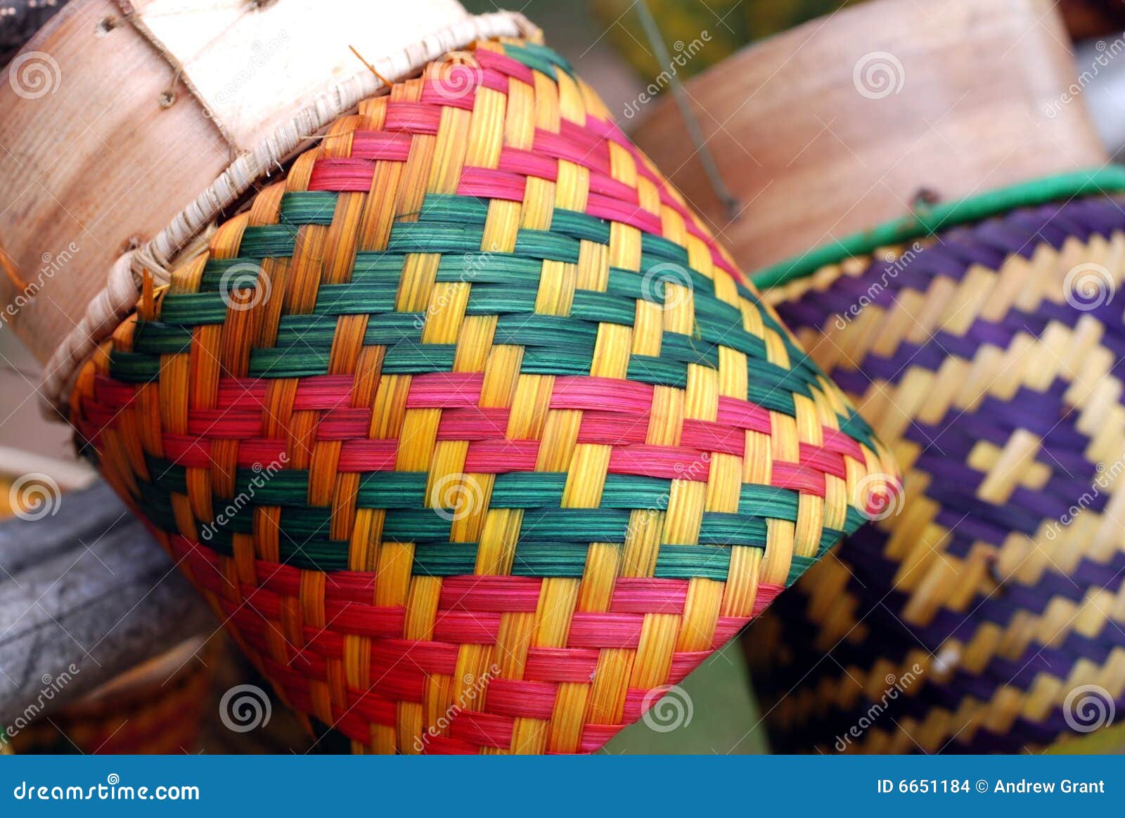 Sticky Rice Pots stock photo. Image of colourful, closeup - 6651184