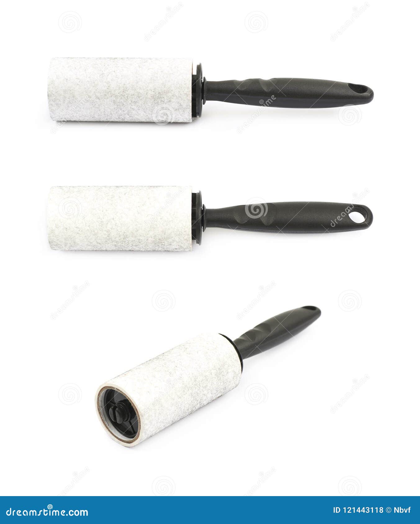 Sticky Roller for Clothes Isolated Stock Photo - Image of dust ...