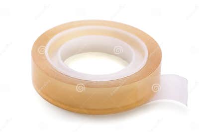 Sticky tape stock photo. Image of packaging, closeup - 27537798