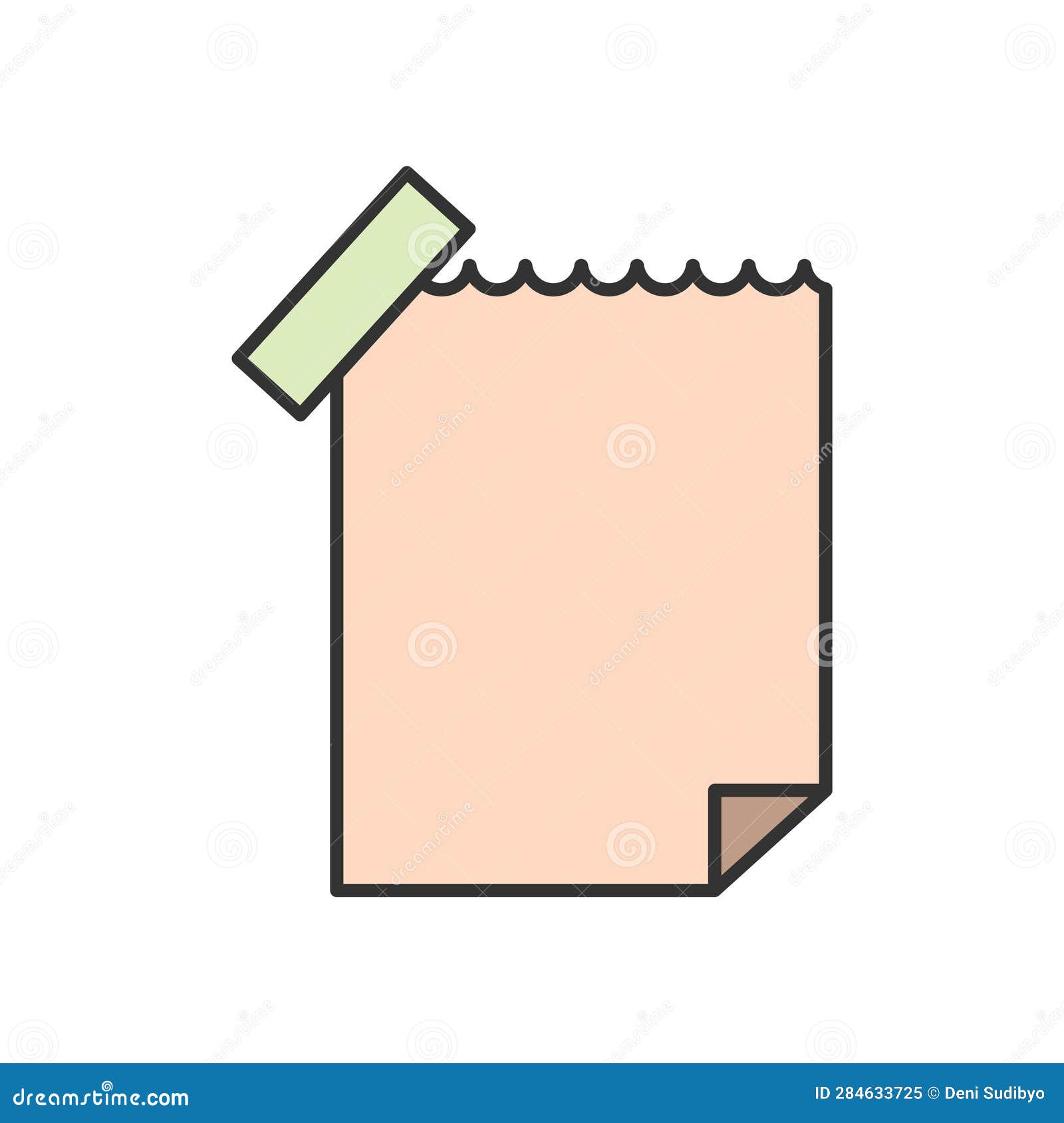 Sticky Thoughts Capturing Ideas with Sticky Notes Stock Vector ...