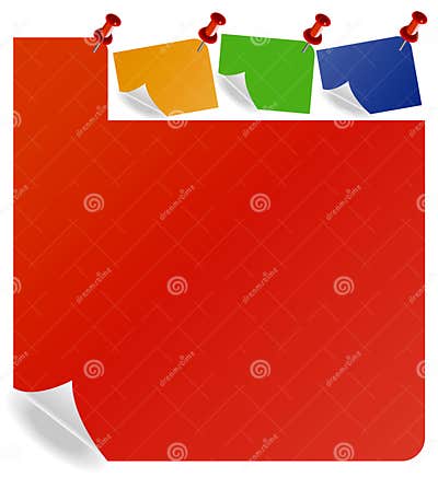 Sticky website template stock vector. Illustration of button - 13547816