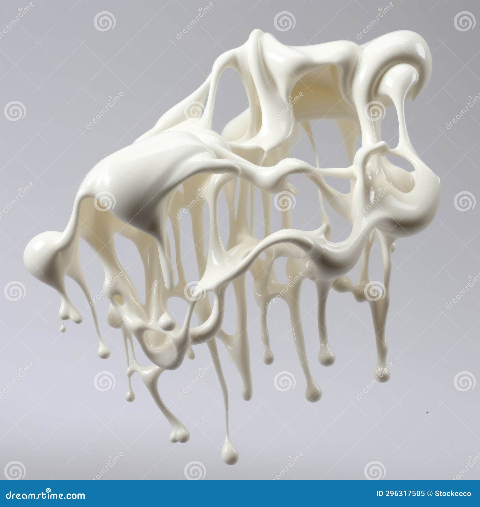 Sticky White Dripping Milklike Liquid in Physically Based Rendering ...