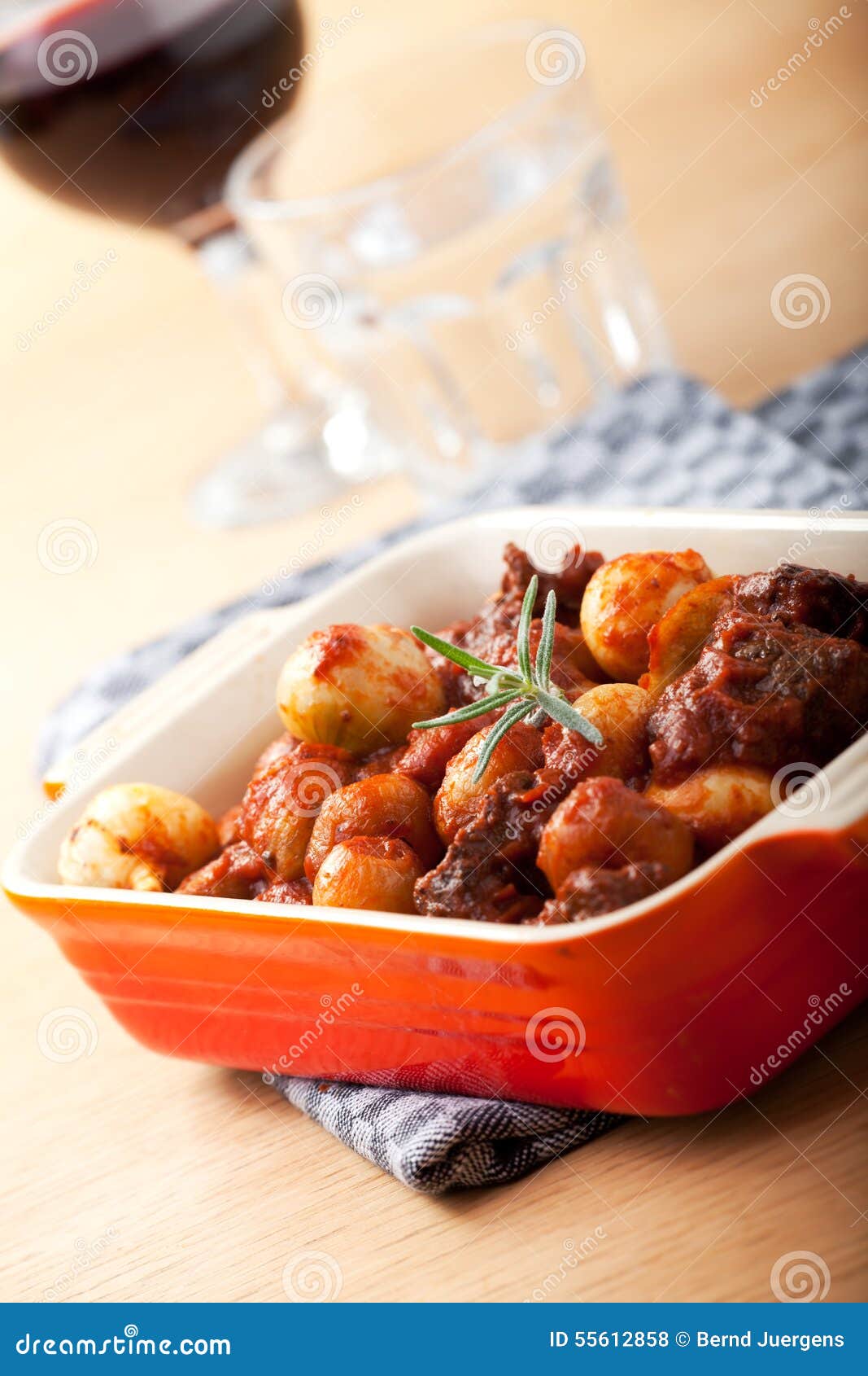 Stifado stock photo. Image of stew, dish, rabbit, meal - 55612858