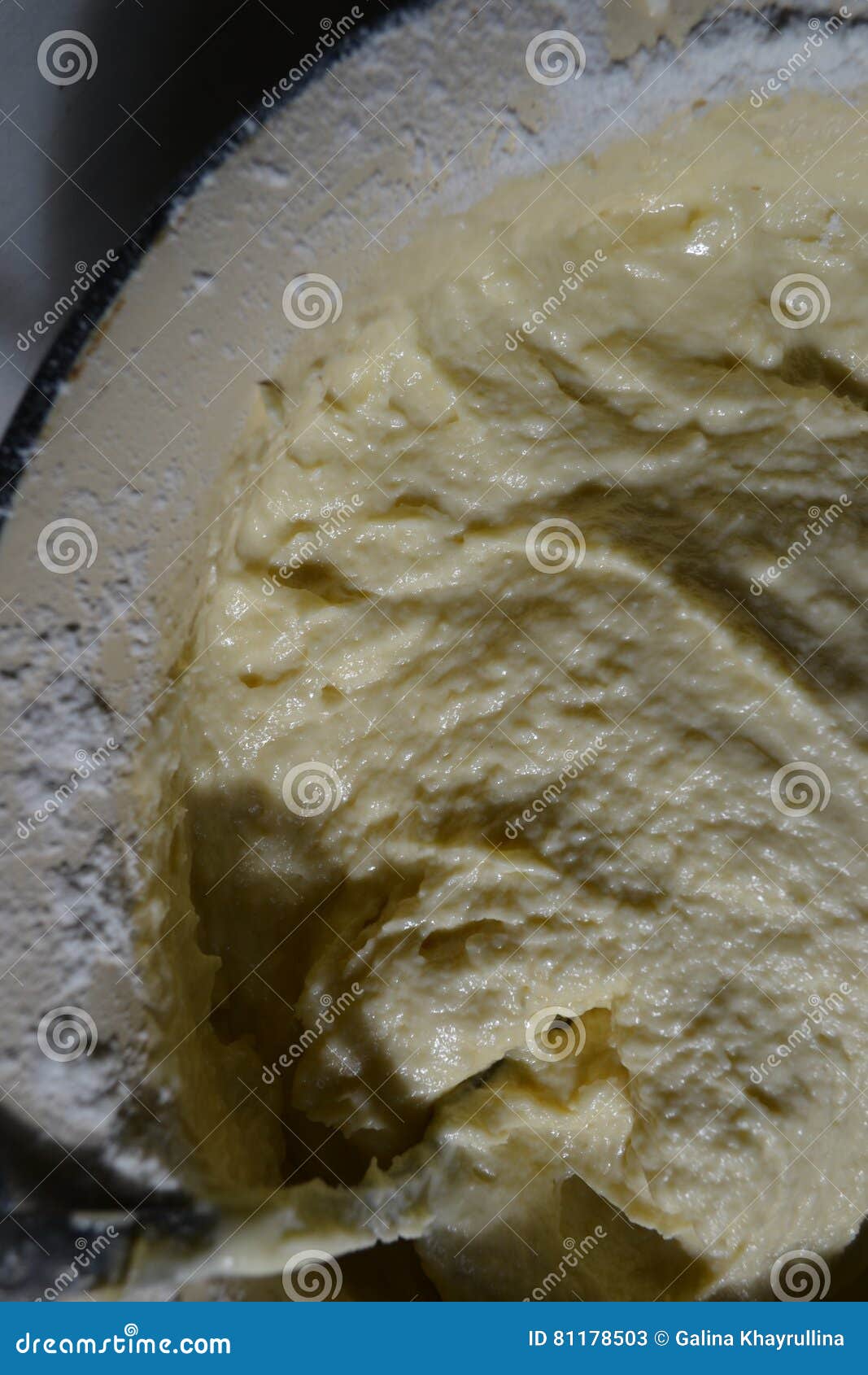 Stiff dough stock image. Image of home, eggs, product - 81178503
