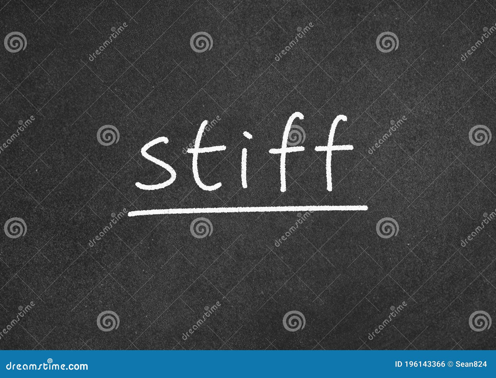 Stiff stock photo. Image of background, word, stiff - 196143366