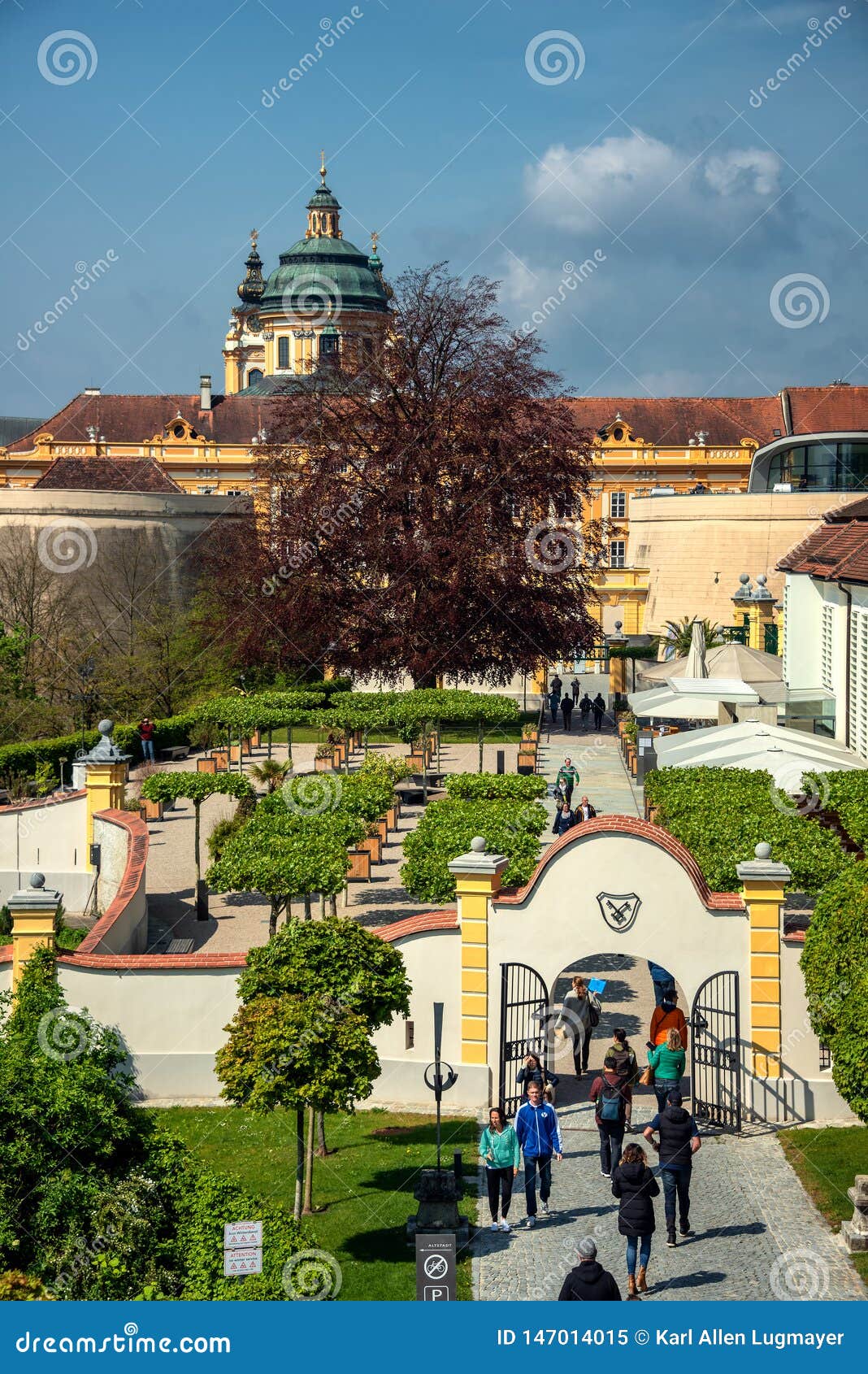 Stift Melk is a Benedictine Abbey in Melk, Austria Editorial Image ... Stift Melk is a Benedictine Abbey in Melk, Austria Editorial Image ...