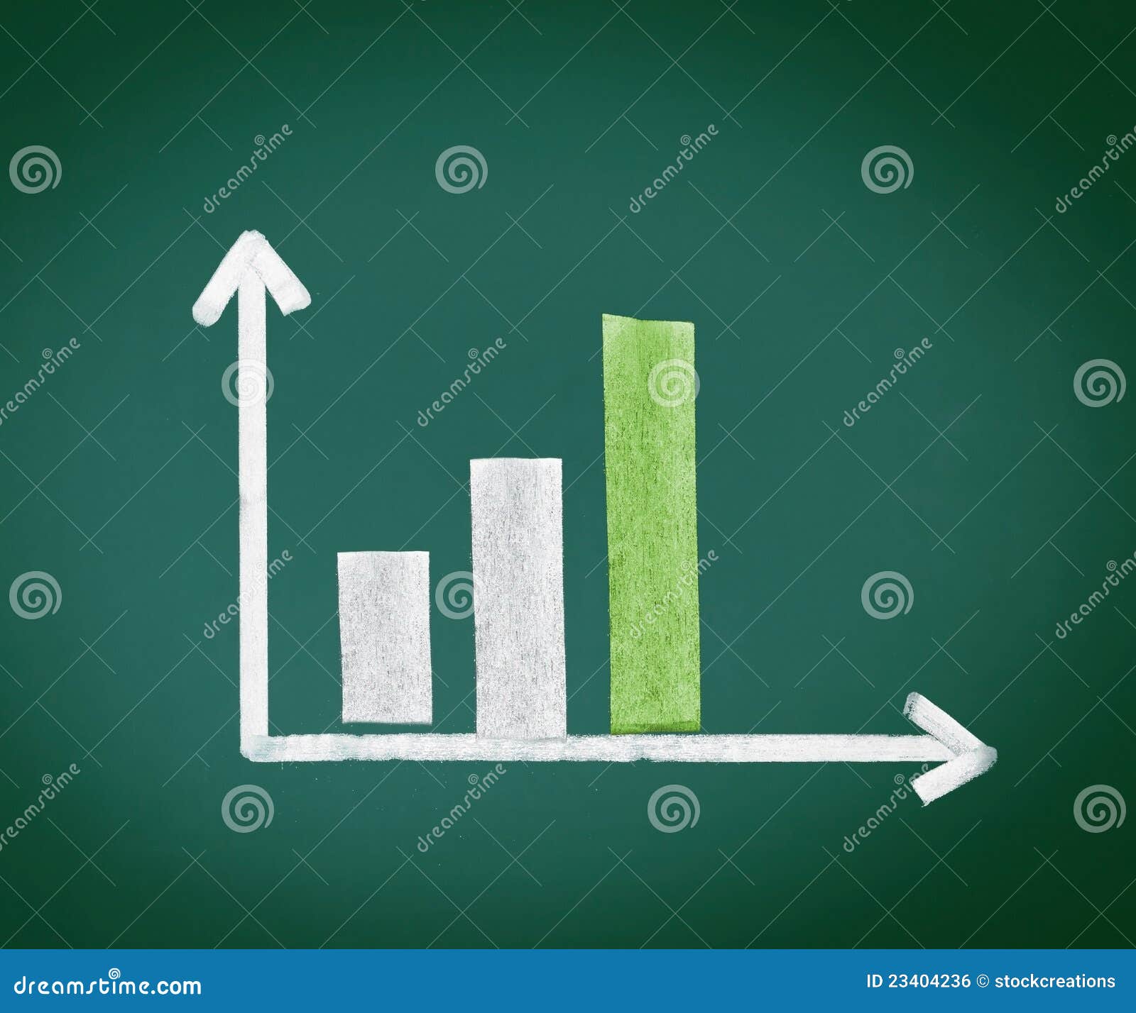 Stijgende Grafiek stock foto. Image of stijg, percentages - 23404236