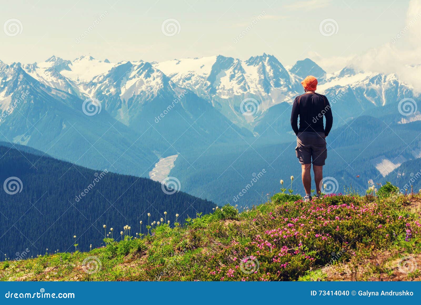 Stijging stock foto. Image of landschappen, reis, park - 73414040