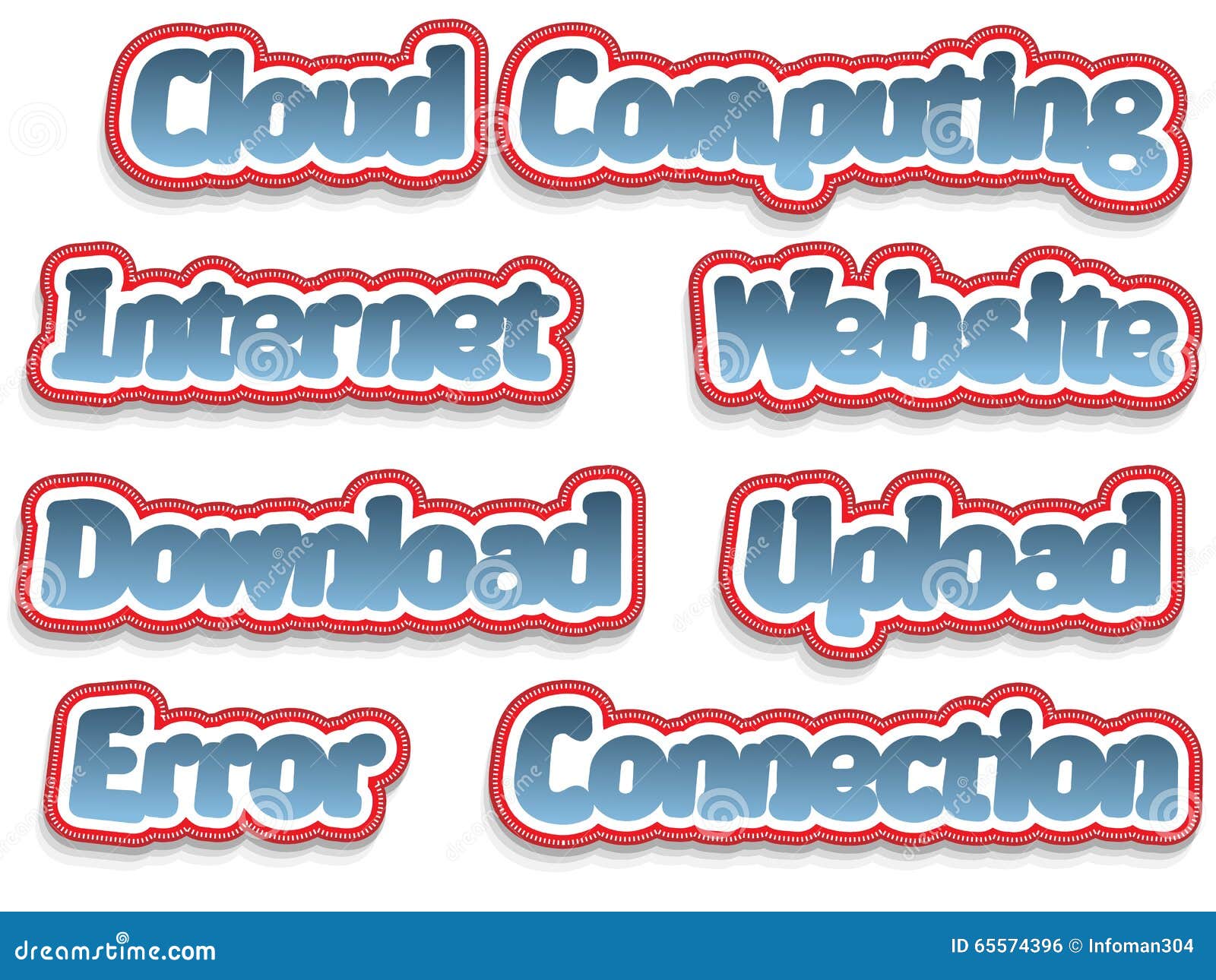 Comics Stiker Simple Label Etiquette Cartoon Dark Violet Vector ...