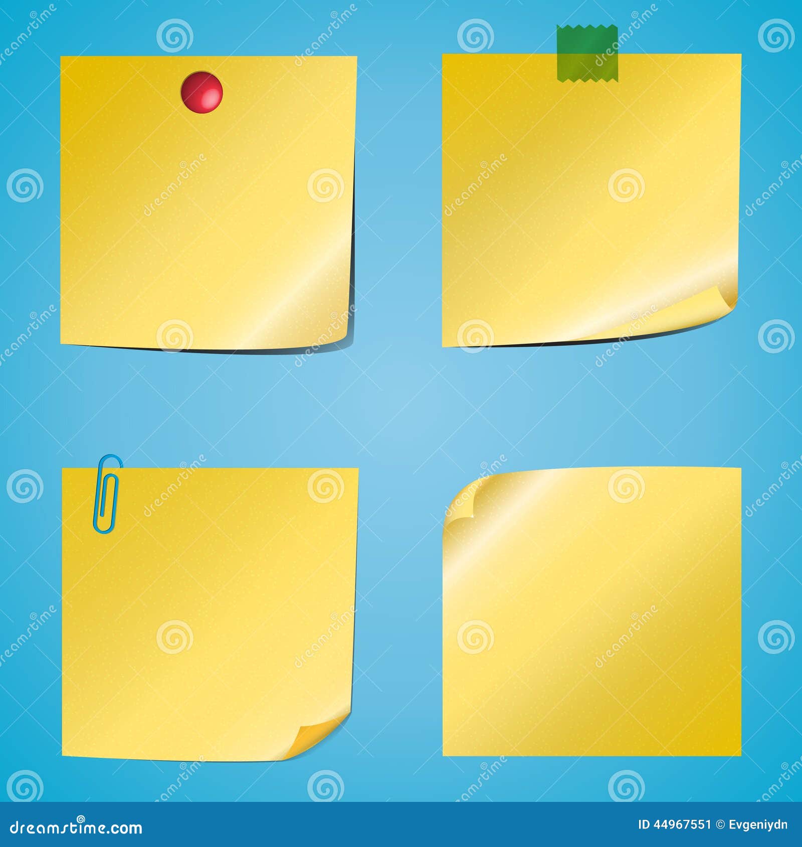 Stiky Notes Stock Illustrations – 2 Stiky Notes Stock Illustrations ...