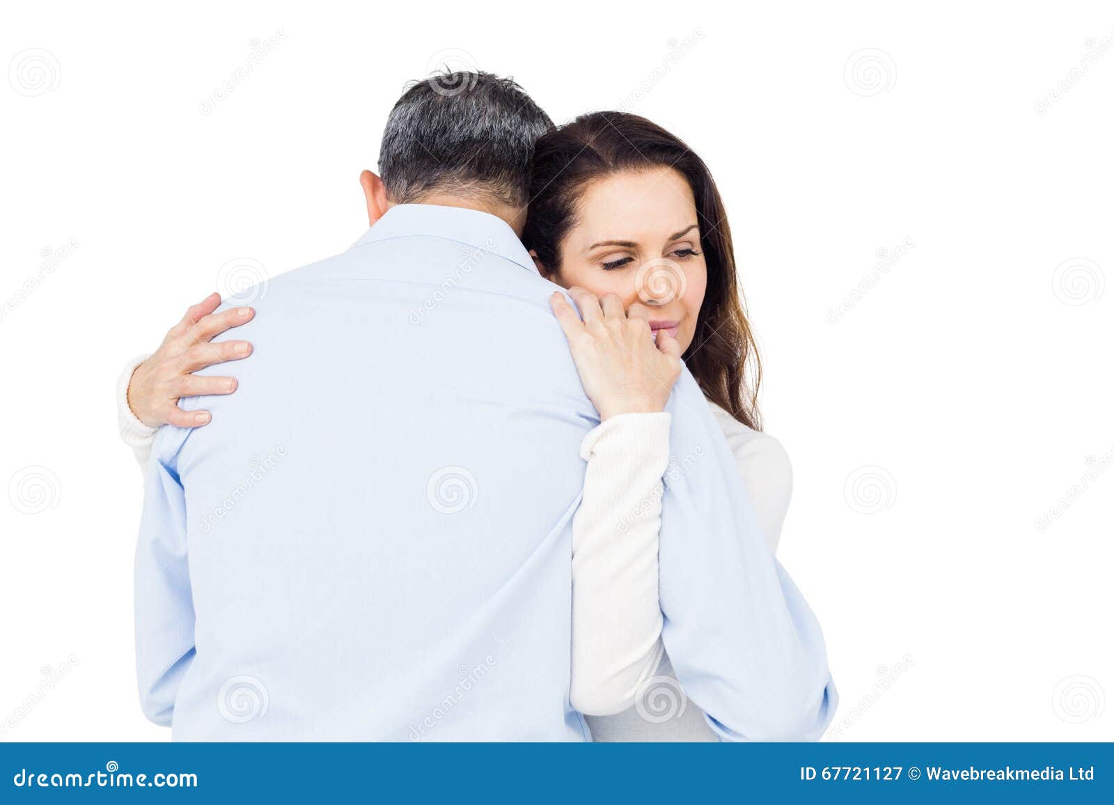 Stil Paar Die Elkaar Troosten Stock Afbeelding - Image of paar ...