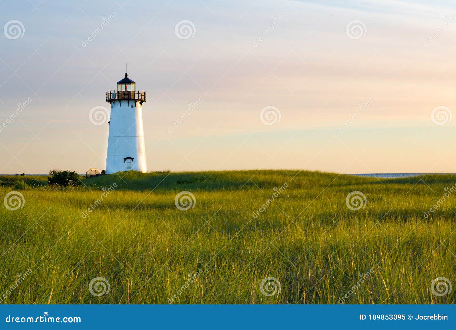 Still Functioning, the Edgartown Lighthouse in Morning Light Stock ...