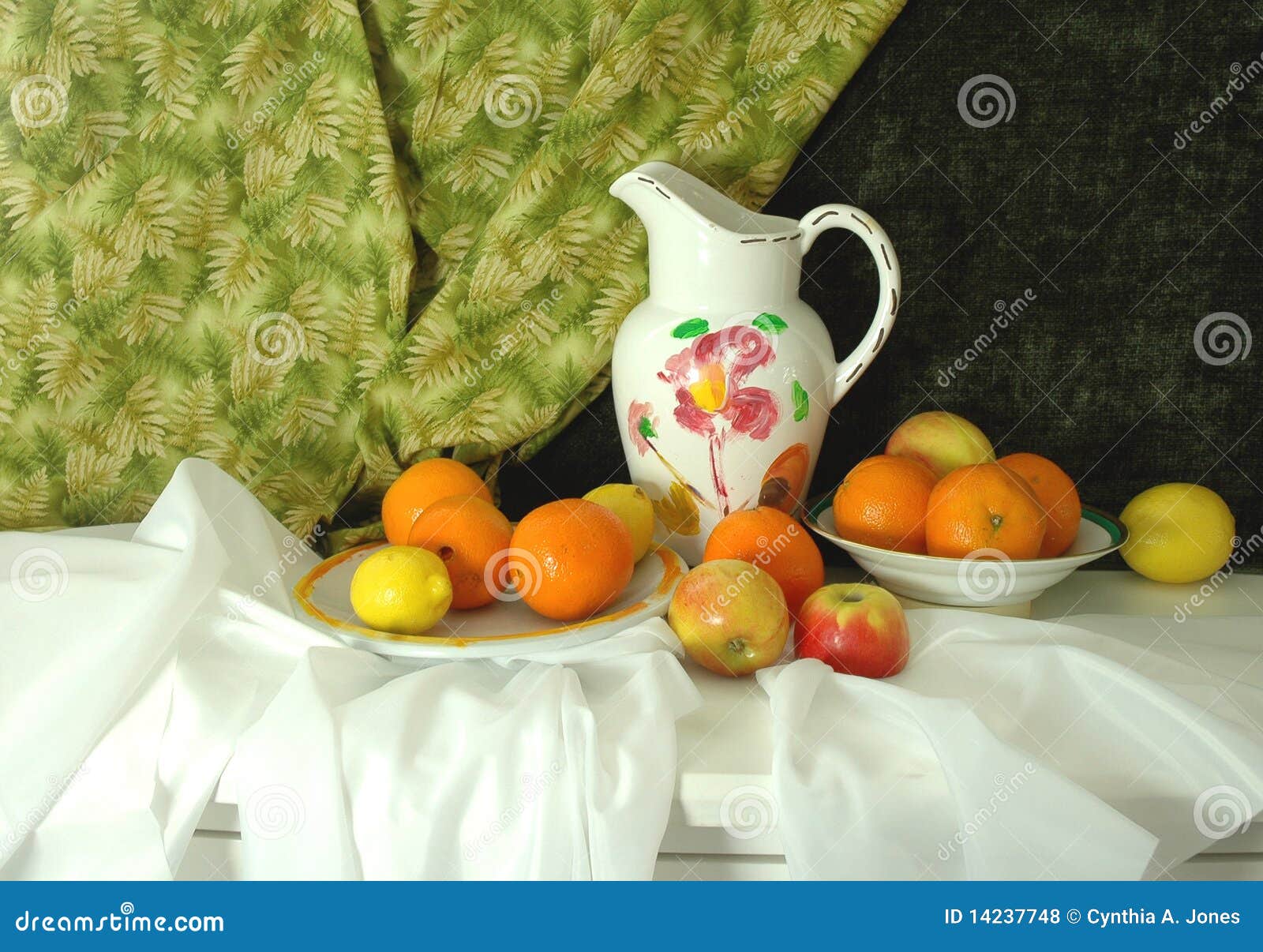 Cezanne Still Life With Apples And Oranges